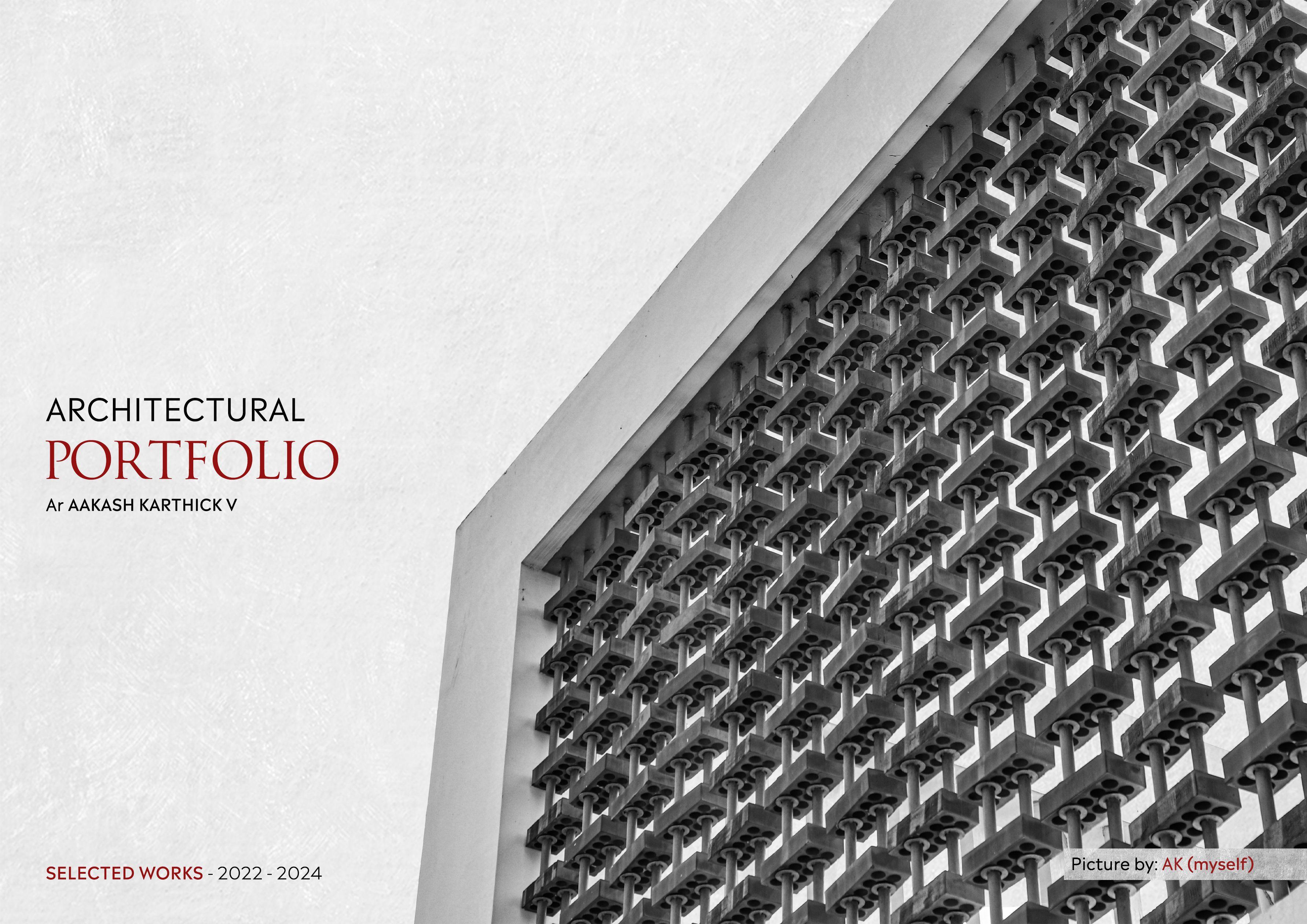 AK_UG X PROFESSIONAL PORTFOLIO 2022-24 by Ar AAKASH KARTHICK V - Issuu