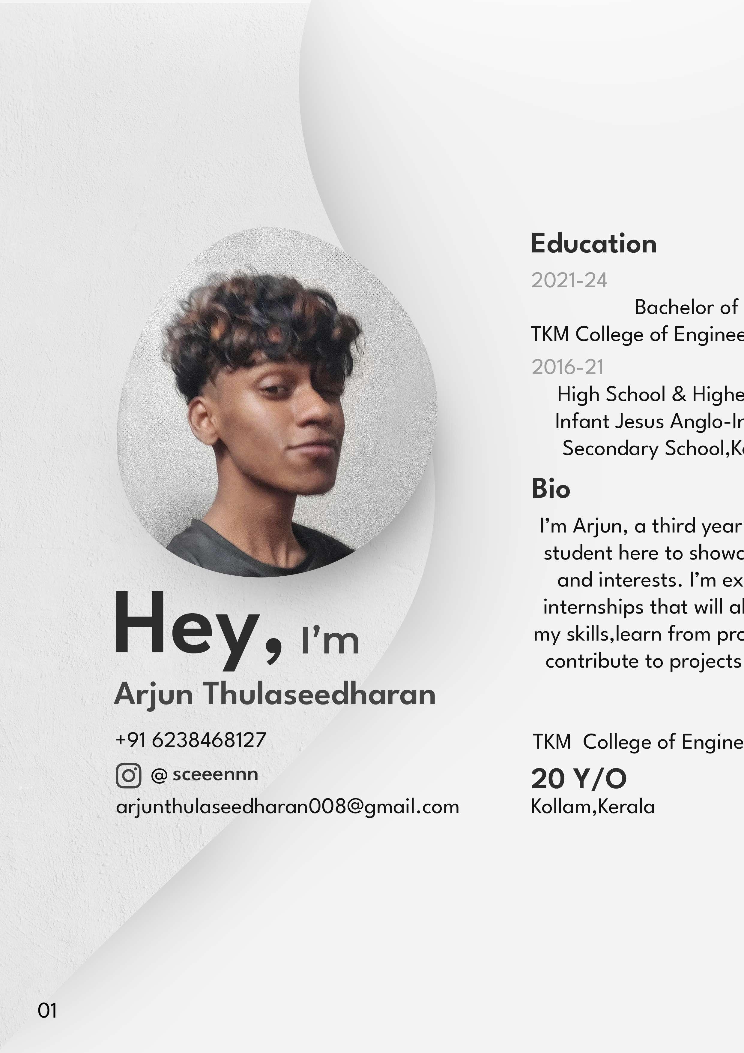 Architecture Portfolio / Arjun Thulaseedharan / TKM COLLEGE OF ...