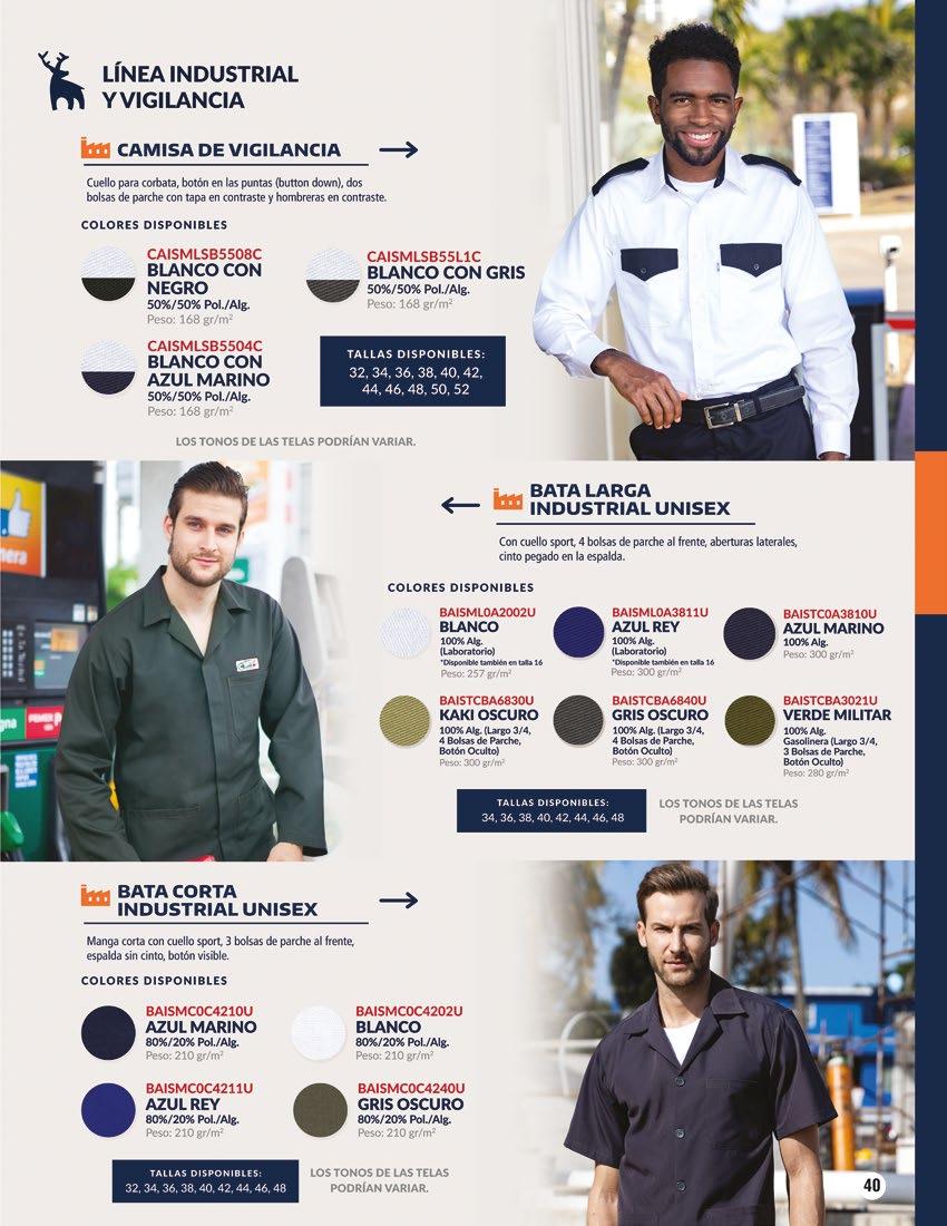 Catálogo Uniformes Unitam 2024 - Ejecutivos, Industriales, Médicos ...