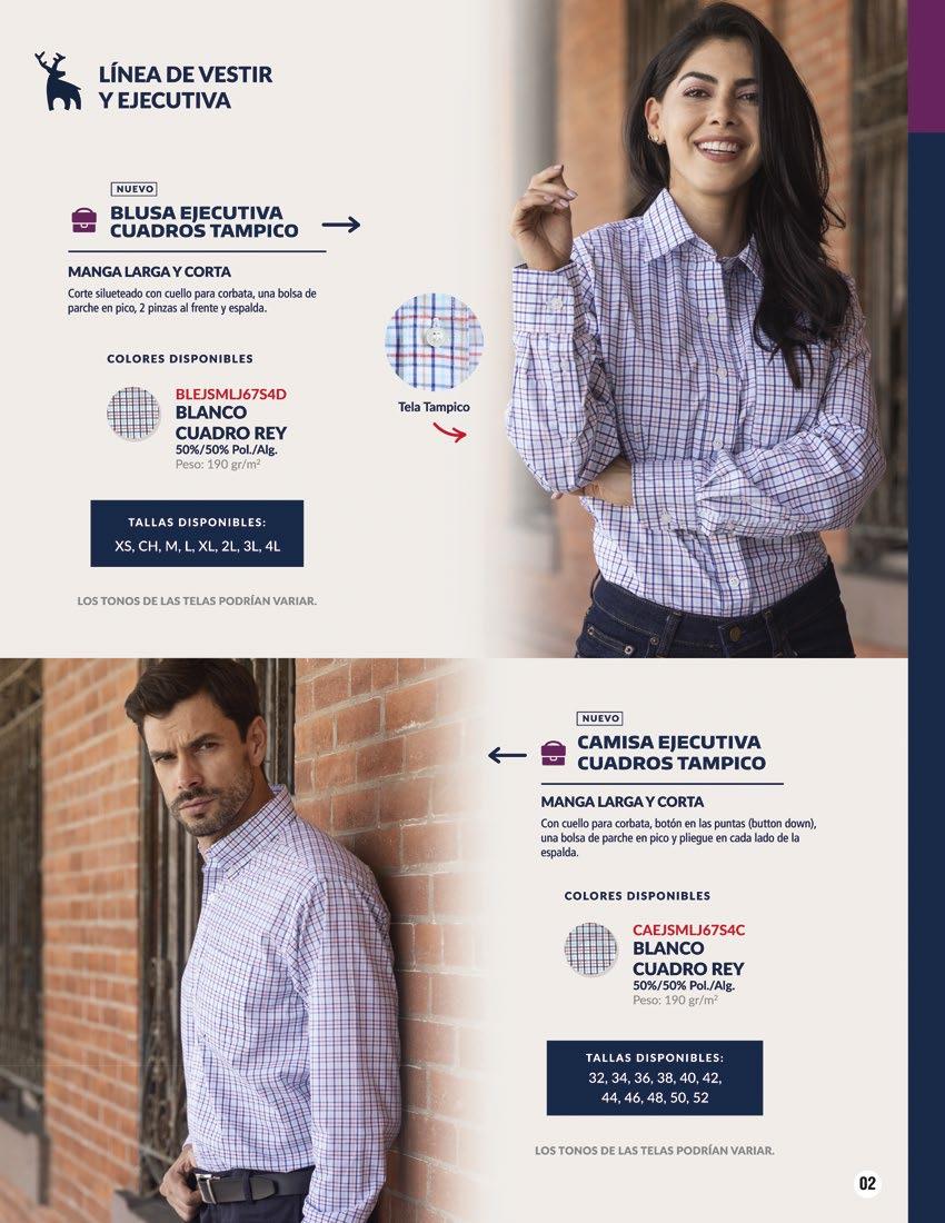 Catálogo Uniformes Unitam 2024 - Ejecutivos, Industriales, Médicos ...