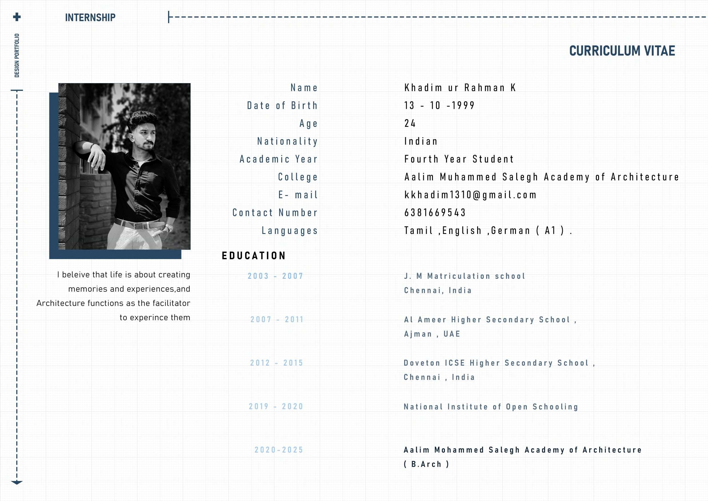 B.Arch Portfolio by khadim.k - Issuu