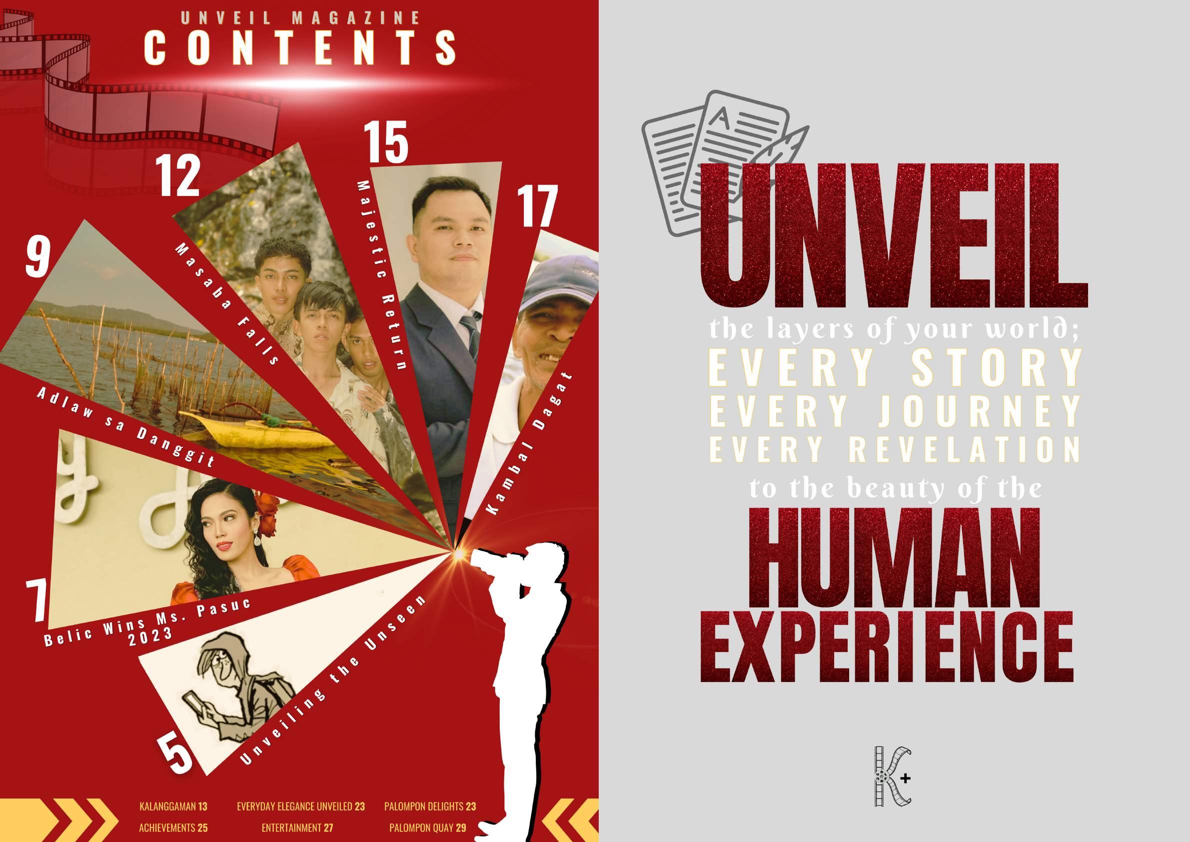 UNVEIL Magazine by visame arellano - Issuu