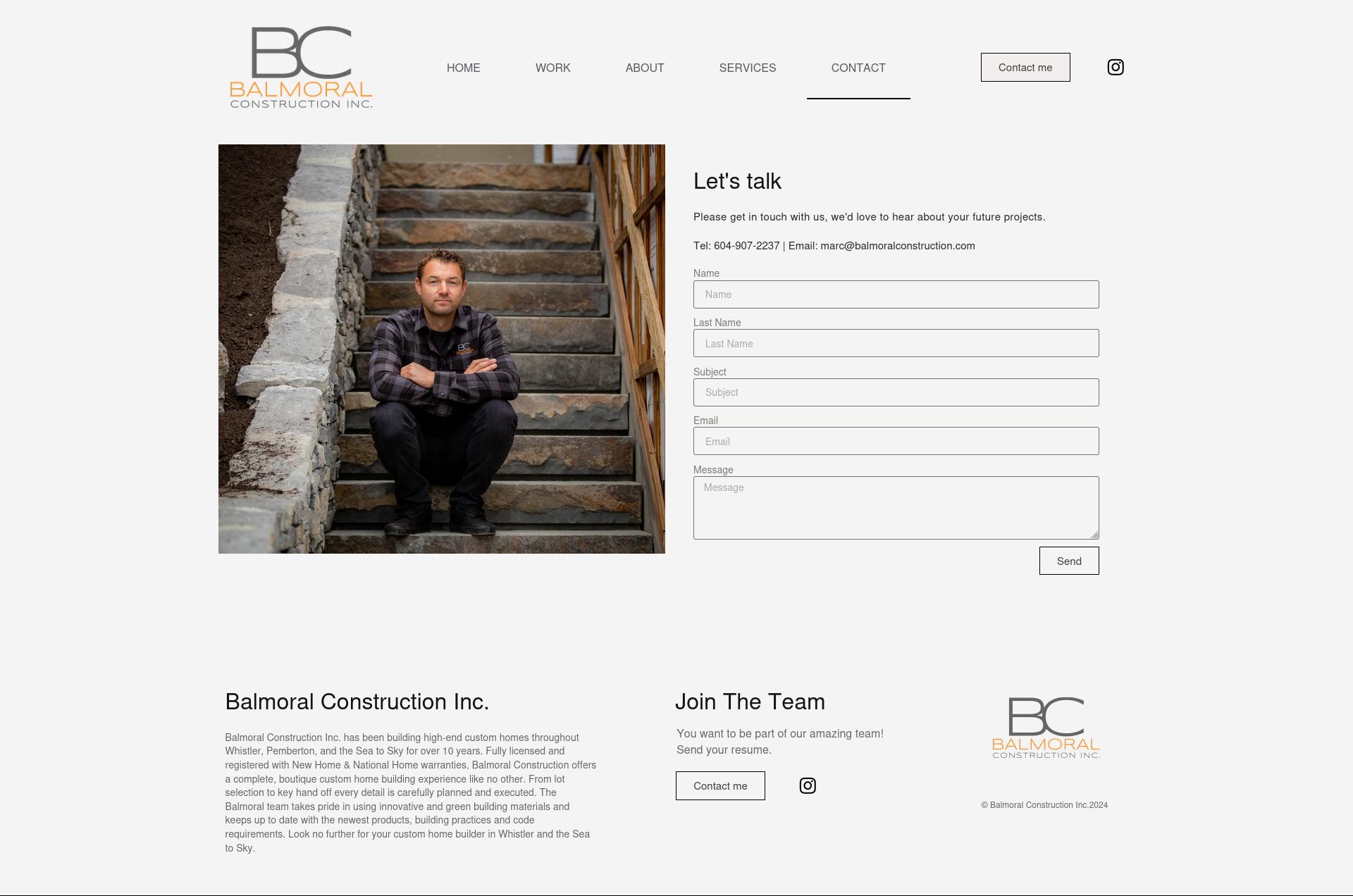 Contact Balmoral Construction Inc by Balmoral Construction - Issuu