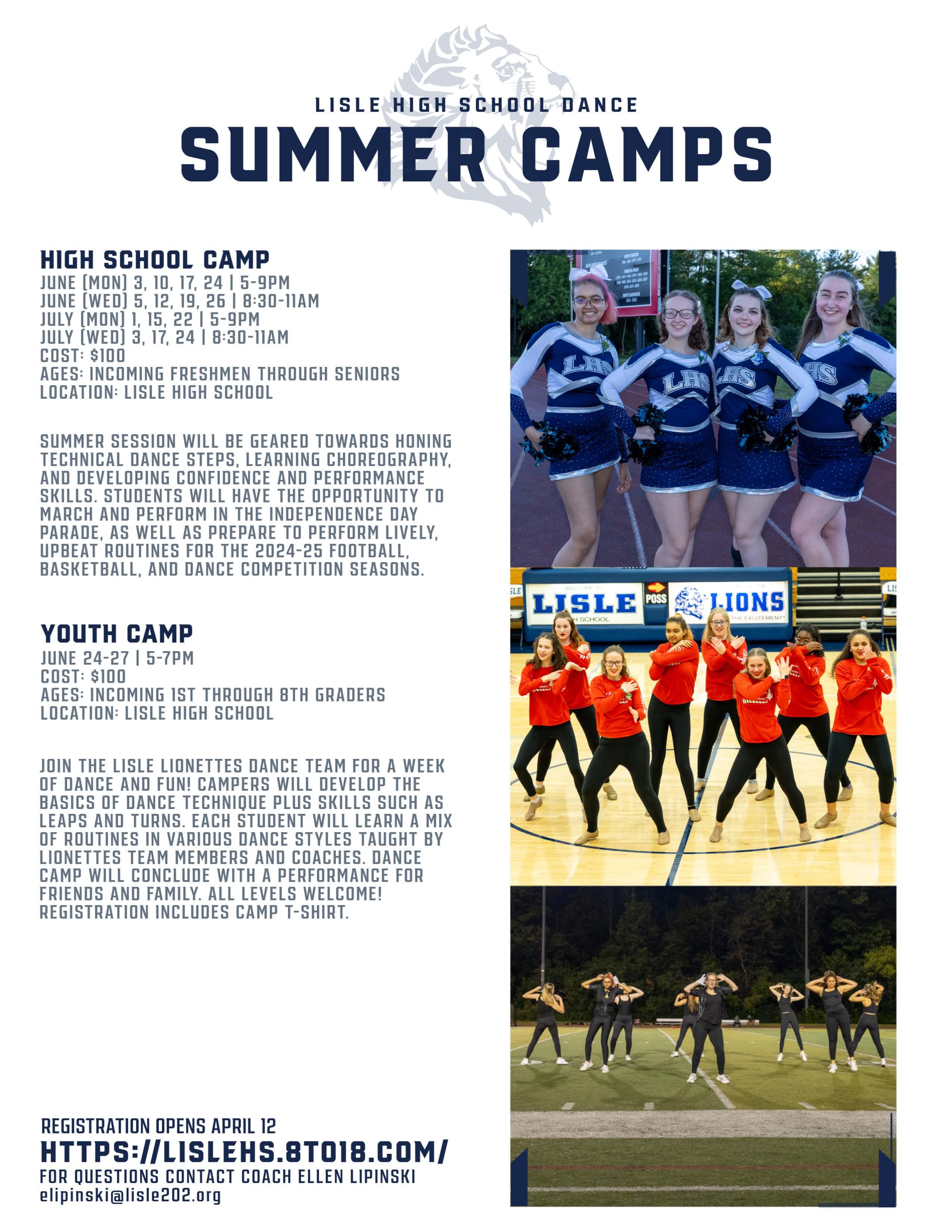 2024 Lisle High School Summer Camp Catalog by Lisle202 - Issuu