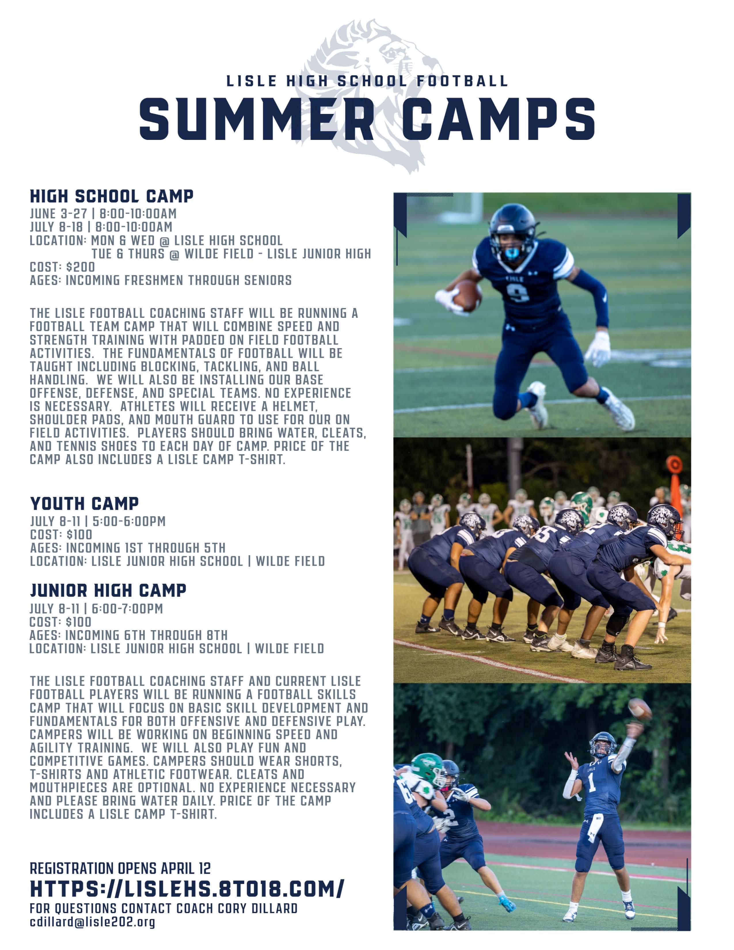 2024 Lisle High School Summer Camp Catalog by Lisle202 - Issuu