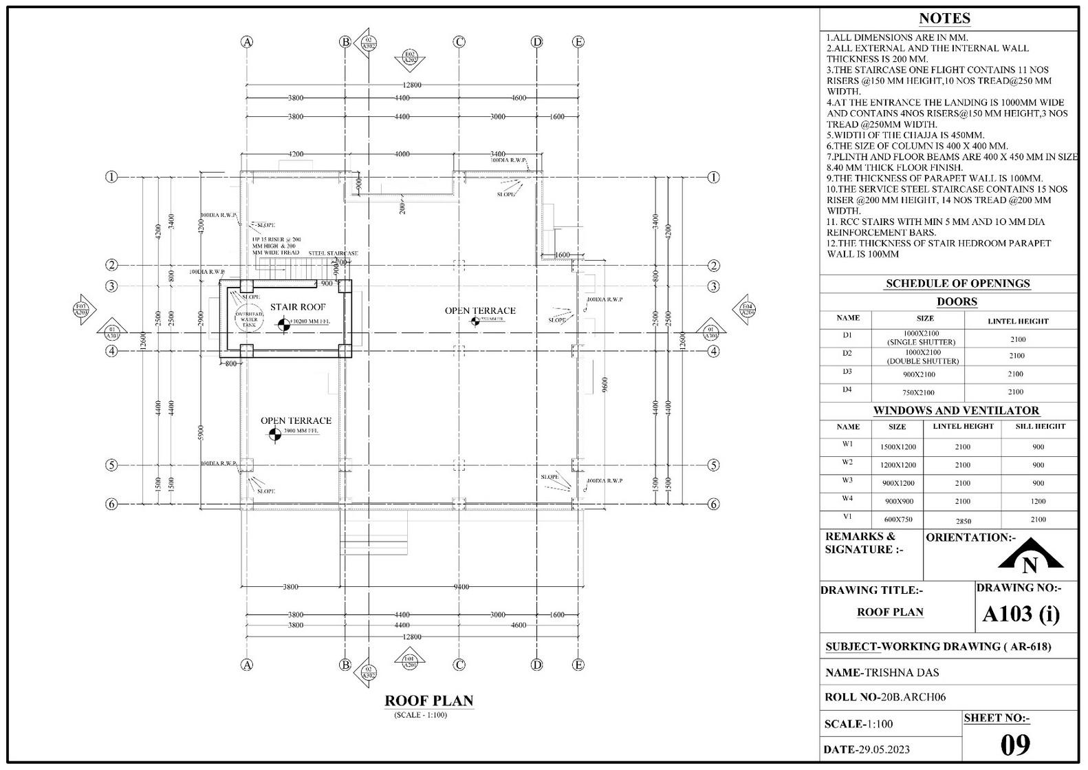 TRISHNA DAS, UNDERGRADUATE ARCHITECTURE INTERNSHIP PORTFOLIO 2024 by ...