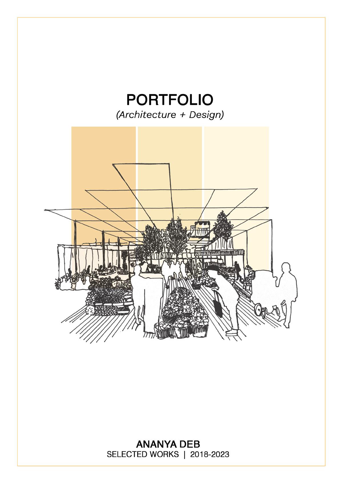 Portfolio(Architecture+Design) | 2018-2023 by Ananya Deb - Issuu