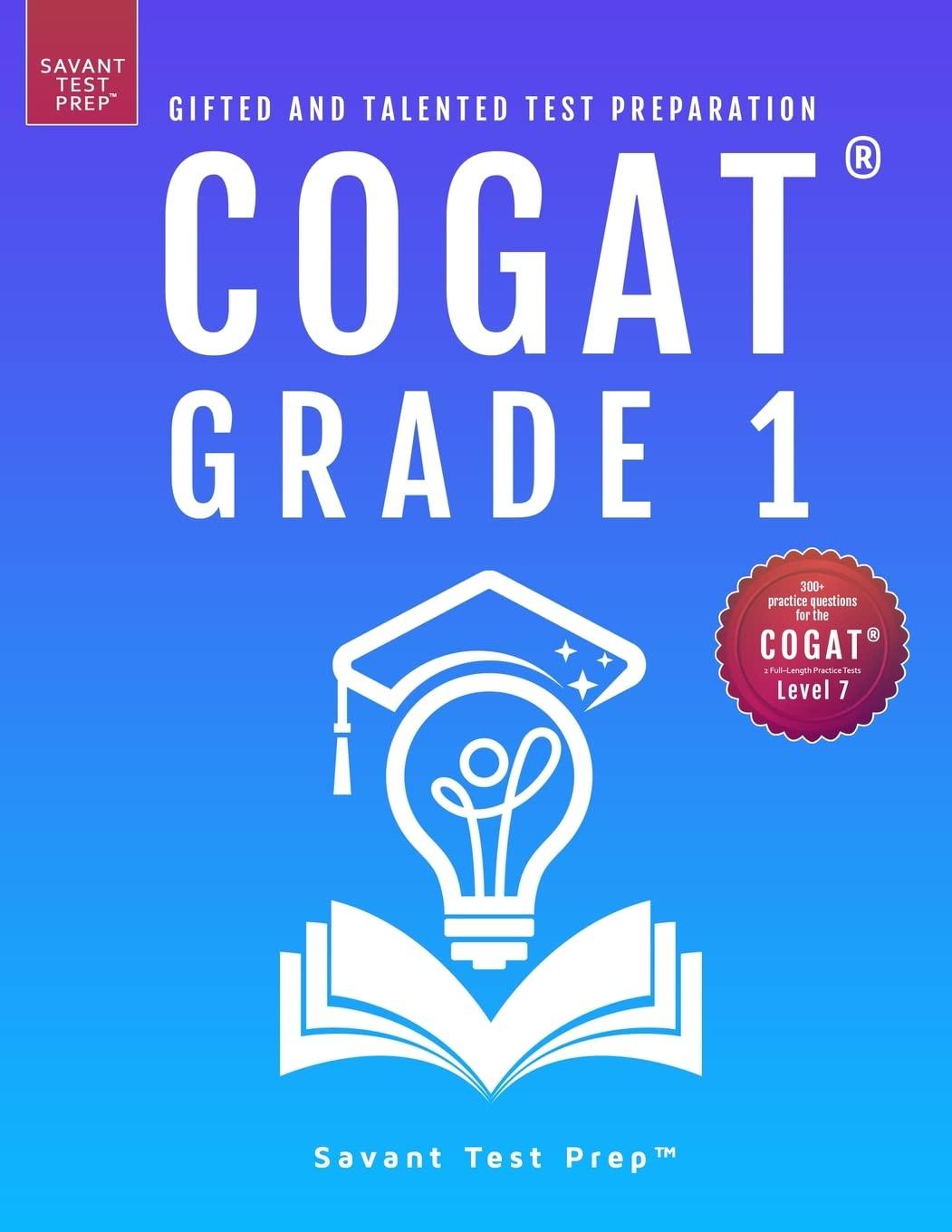 (READ)-COGAT Grade 1 Test Prep: Gifted and Talented Test Preparation ...