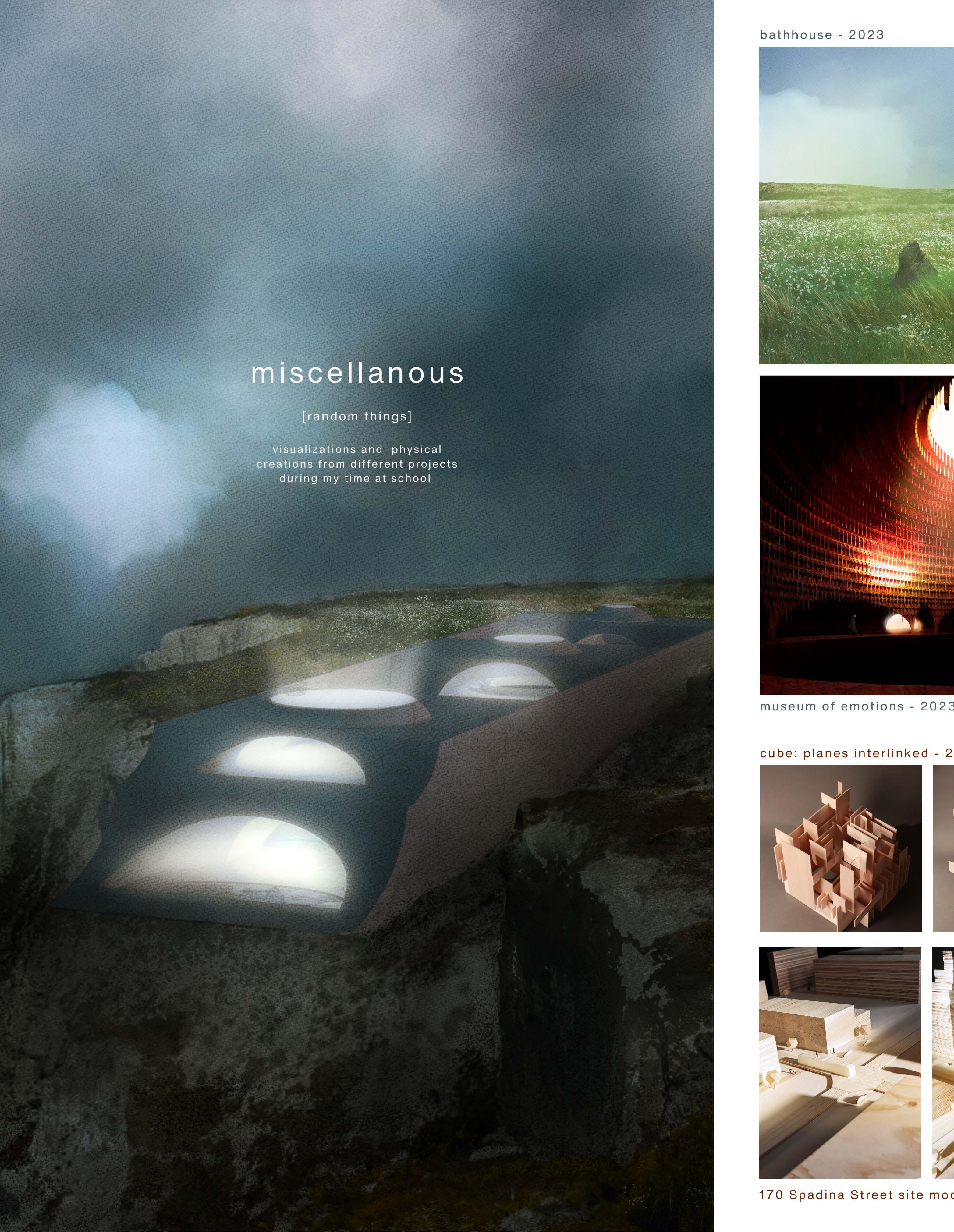 Jessica Jia | Waterloo Architecture Portfolio | 2024 by jessjia - Issuu