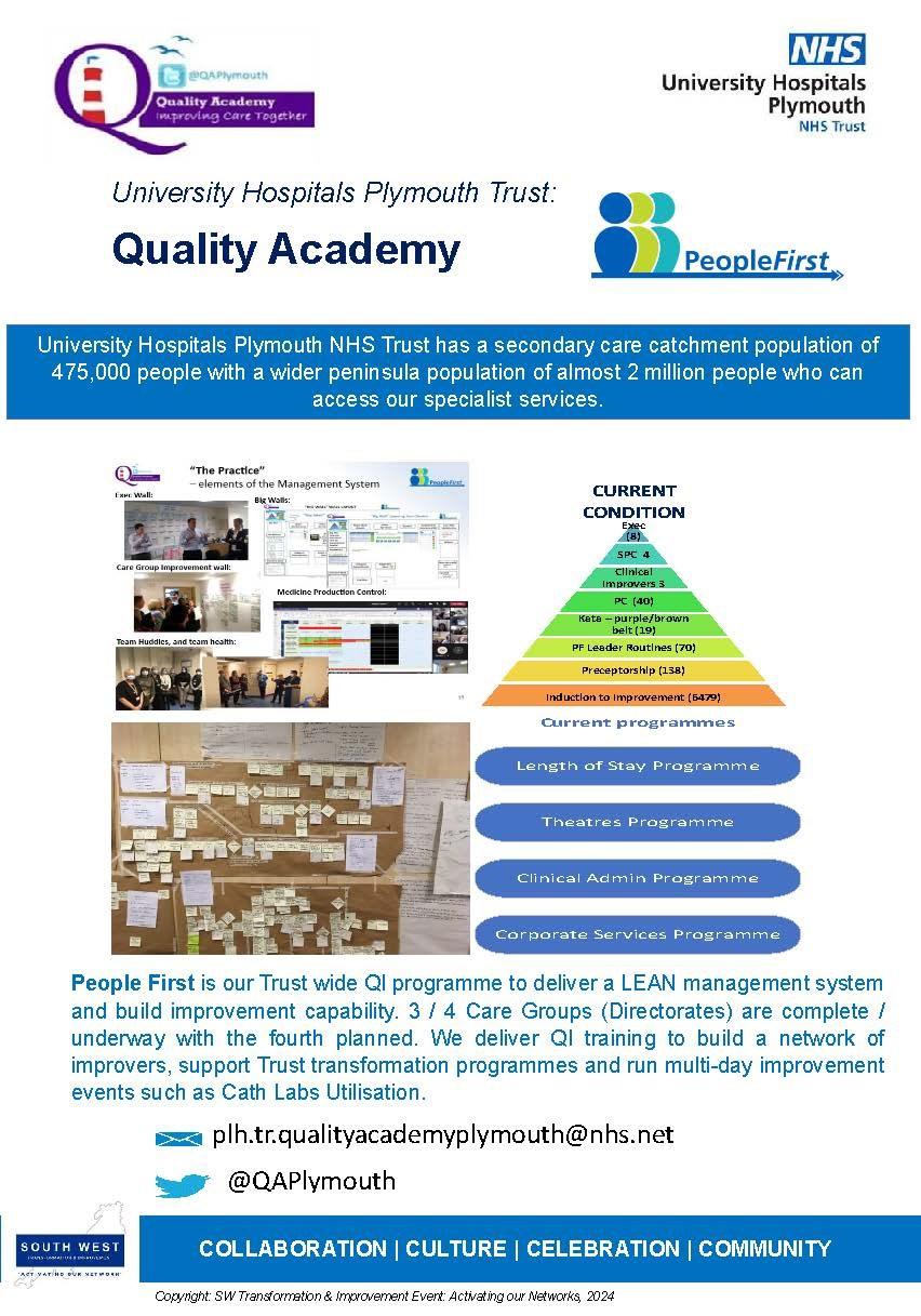 SW Transformation & Improvement Event: Activating our Networks by ...