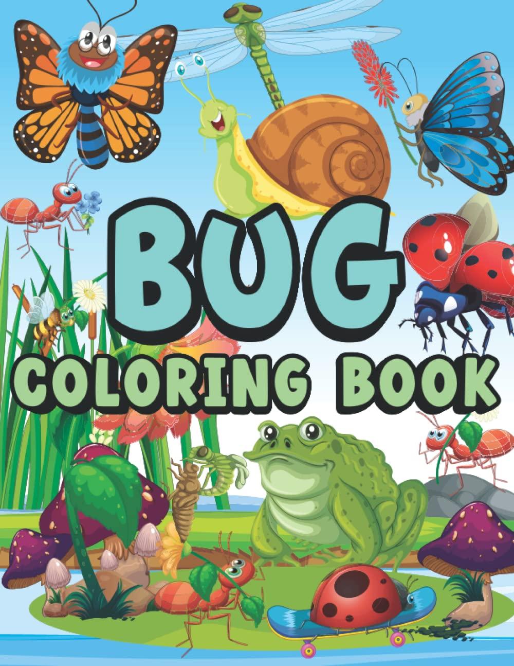 Download⚡️PDF ️ Bug Coloring Books: Species of Bugs and Insects for ...