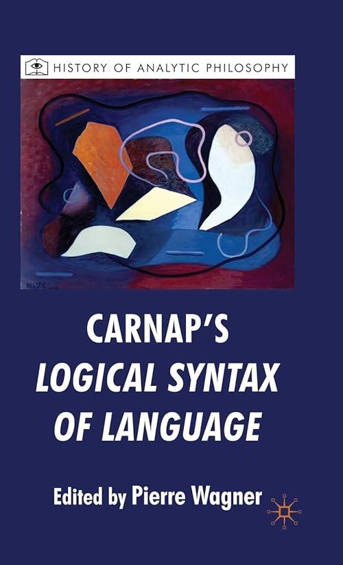 download pdf Carnap's Logical Syntax of Language (History of Analytic ...