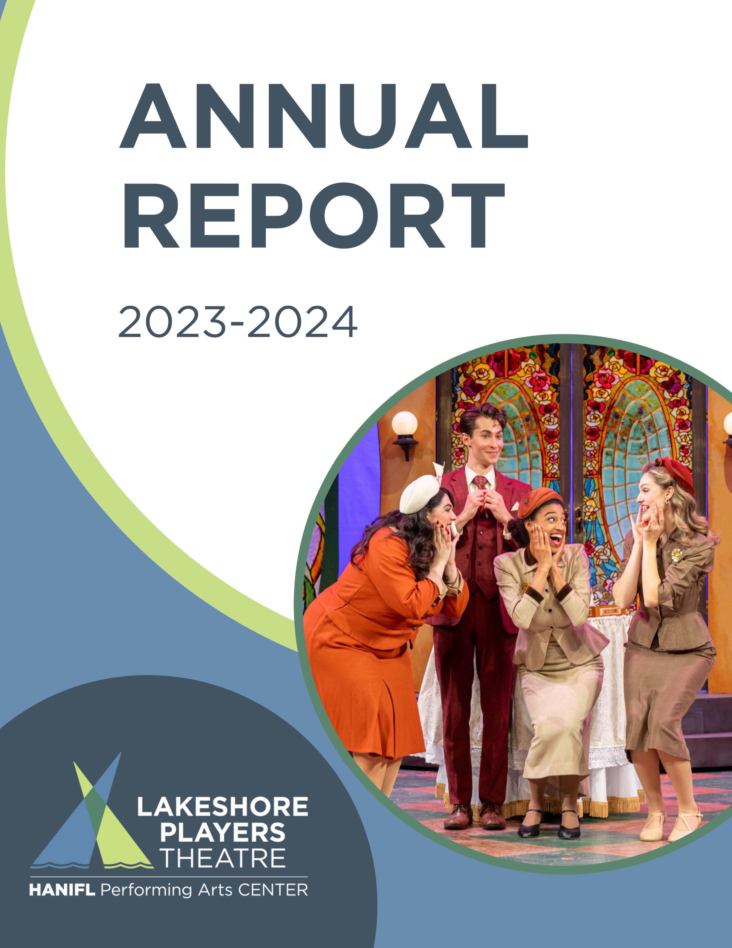 2023-2024 LPT Annual Report by LakeshorePlayersTheatre - Issuu