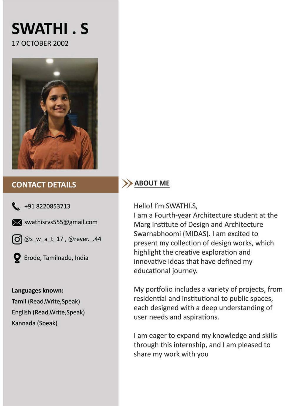 SWATHI - UG PORTFOLIO 2024 - MIDAS by swat_17 - Issuu
