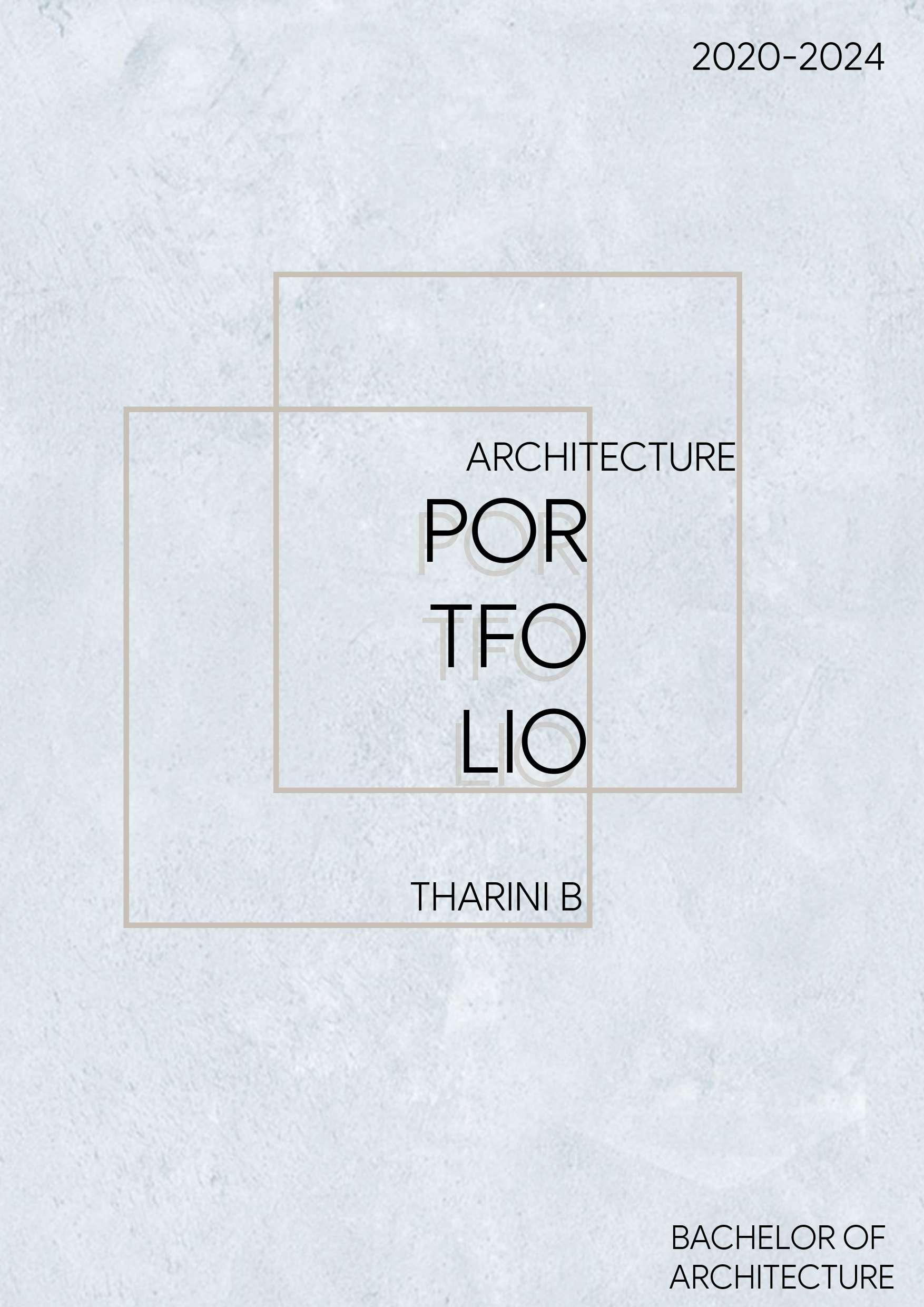 Tharini portfolio by Tharini - Issuu