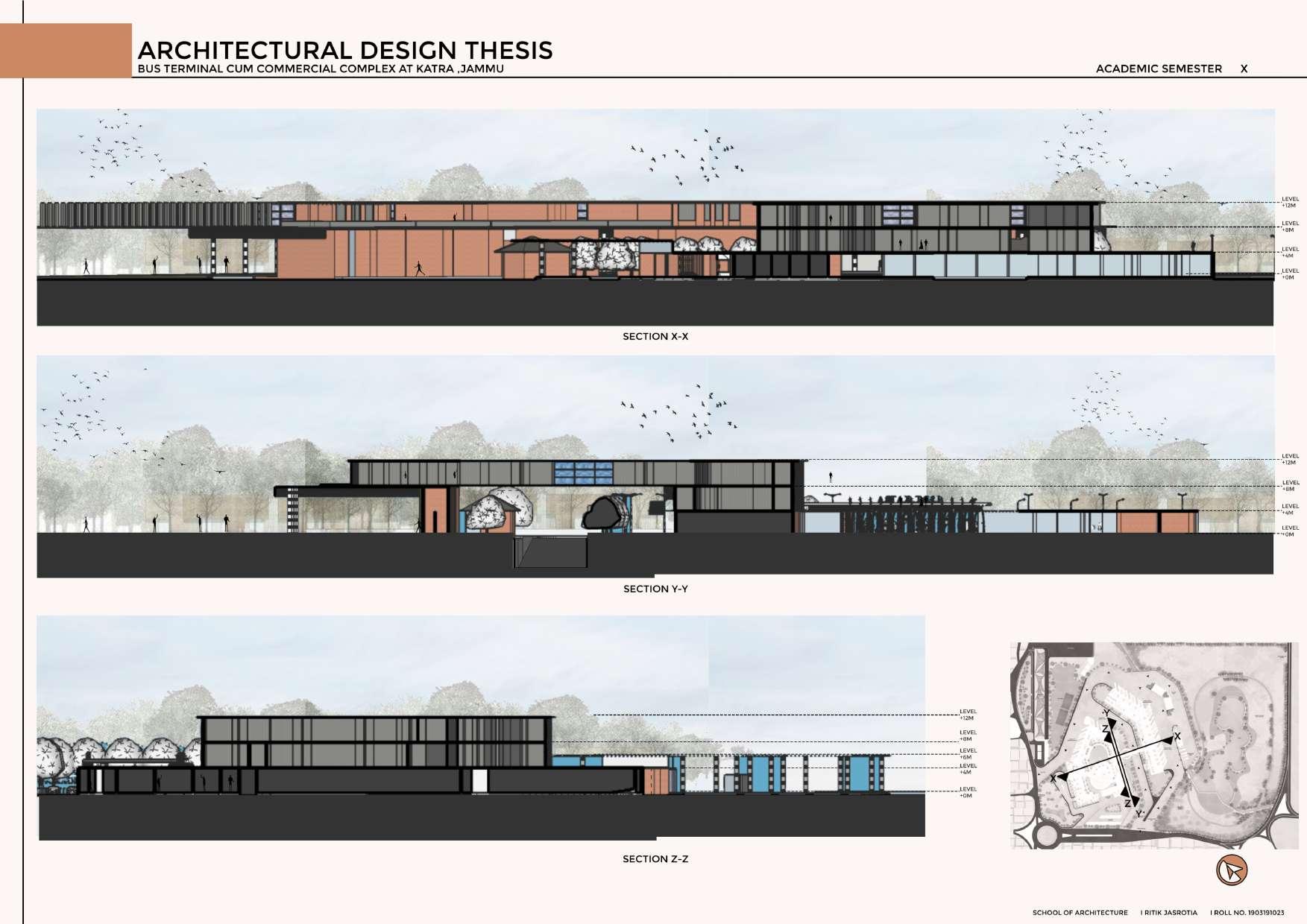 THESIS PROJECT : BUS TERMINAL CUM COMMERCIAL COMPLEX by Ritik Jasrotia ...