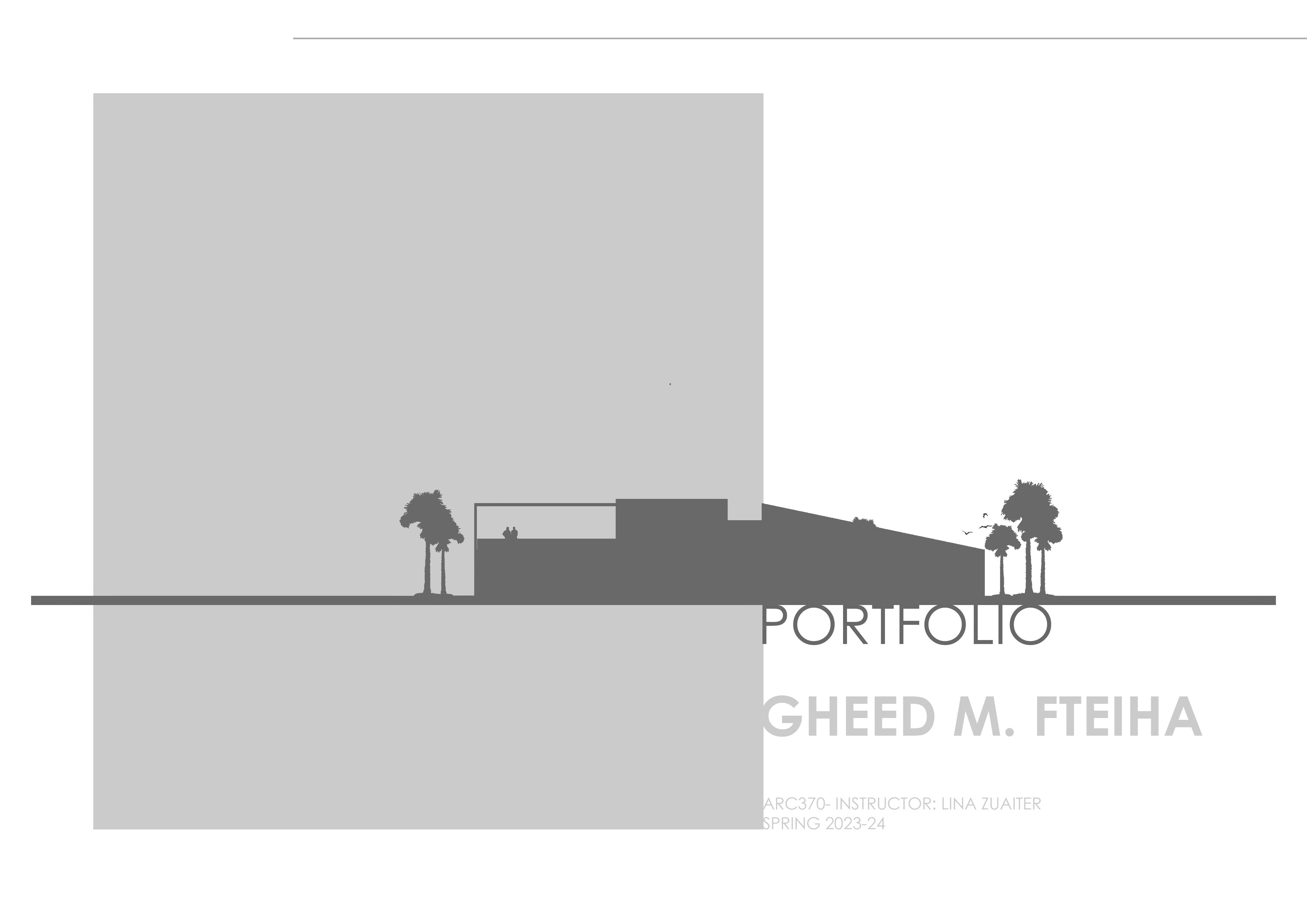 Architecture portfolio-Gheed Fteiha by gheed mohammad - Issuu
