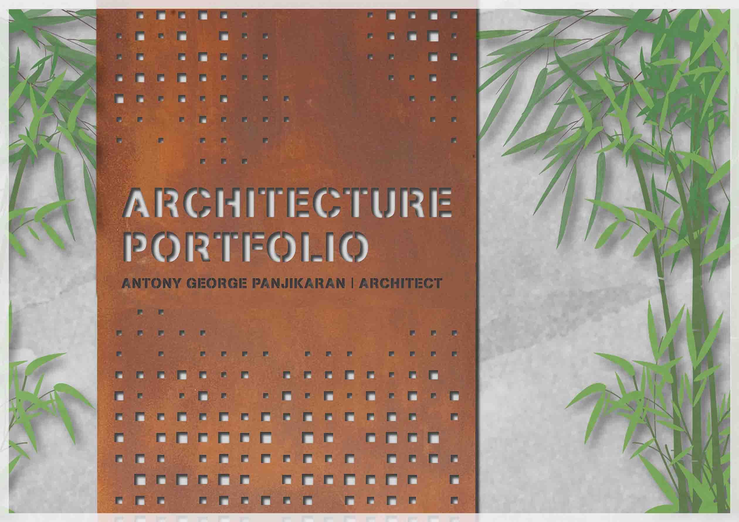 Architecture Portfolio - Antony George Panjikaran by Antony George Panjikaran - Issuu