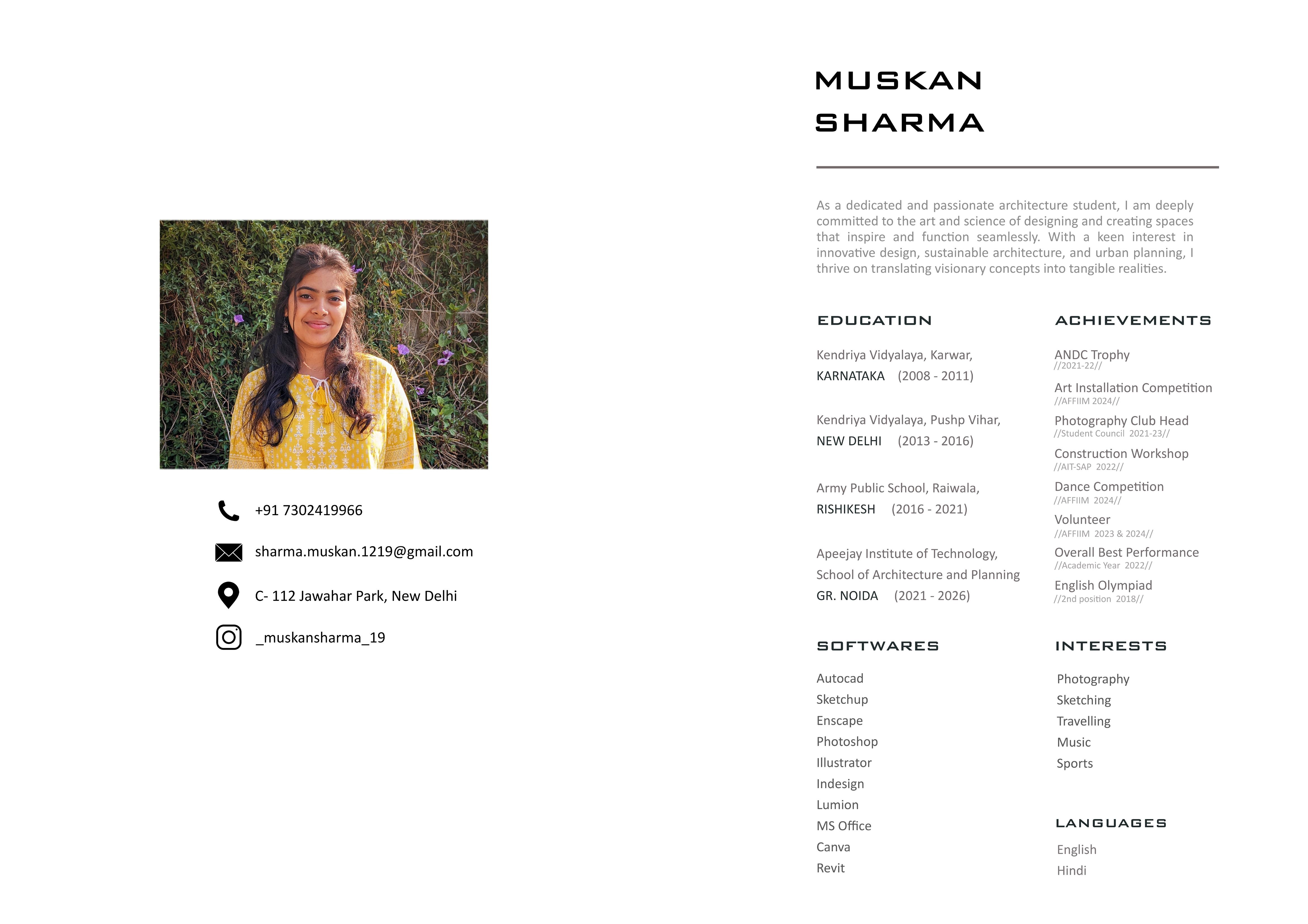 ARCHITECTURAL TRAINING PORTFOLIO 2021-24 by muskan_sharma - Issuu