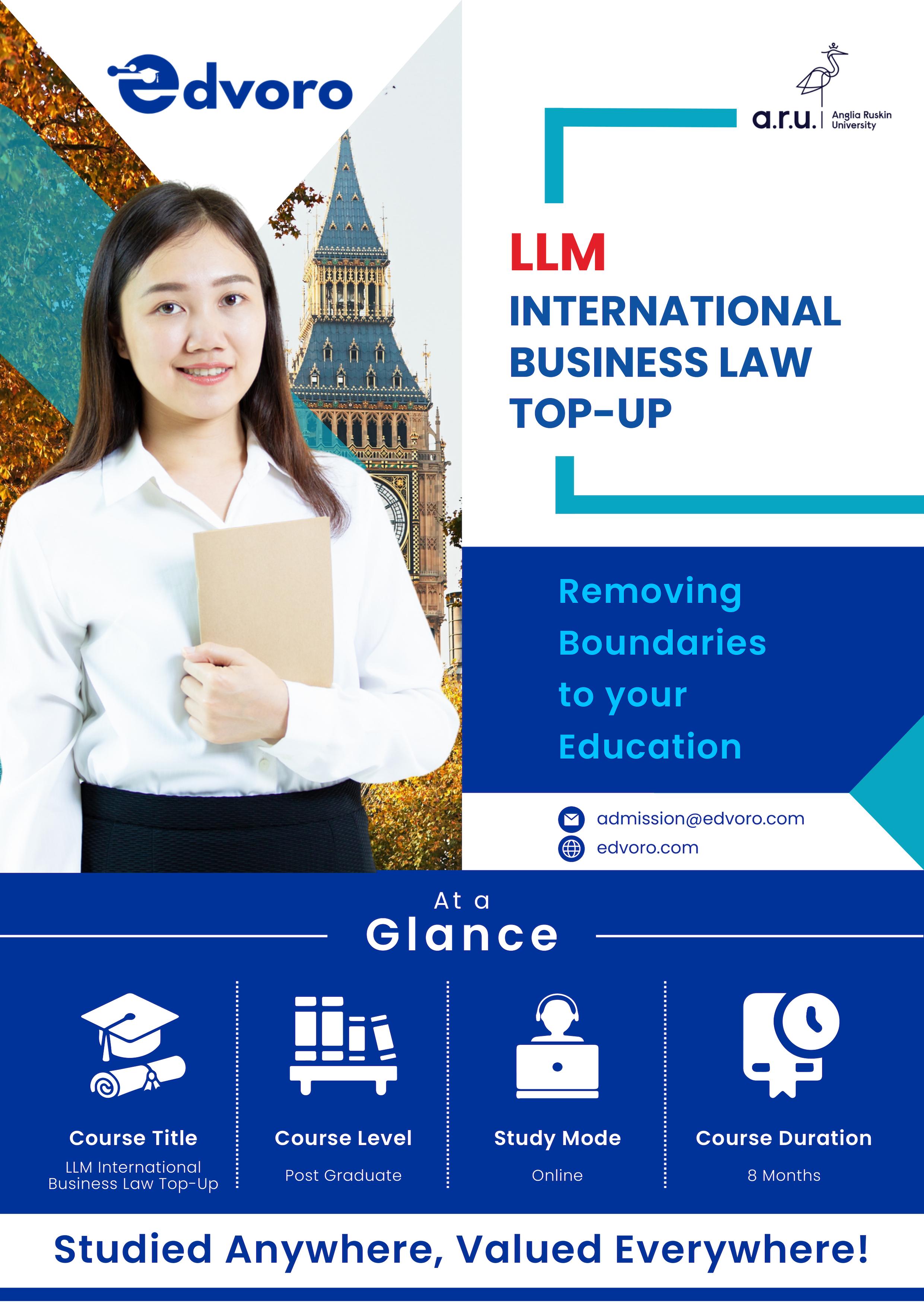 LLM International Business Law Top-Up_ARU_Edvoro UK by sbsinesslondon ...