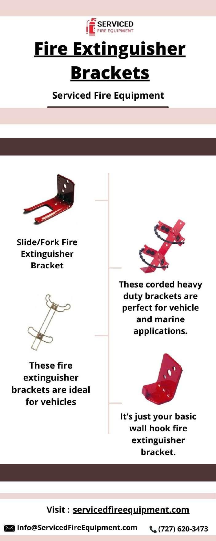 Fire Extinguisher Brackets - Servicedfire by ServicedFireEquipmentInc ...