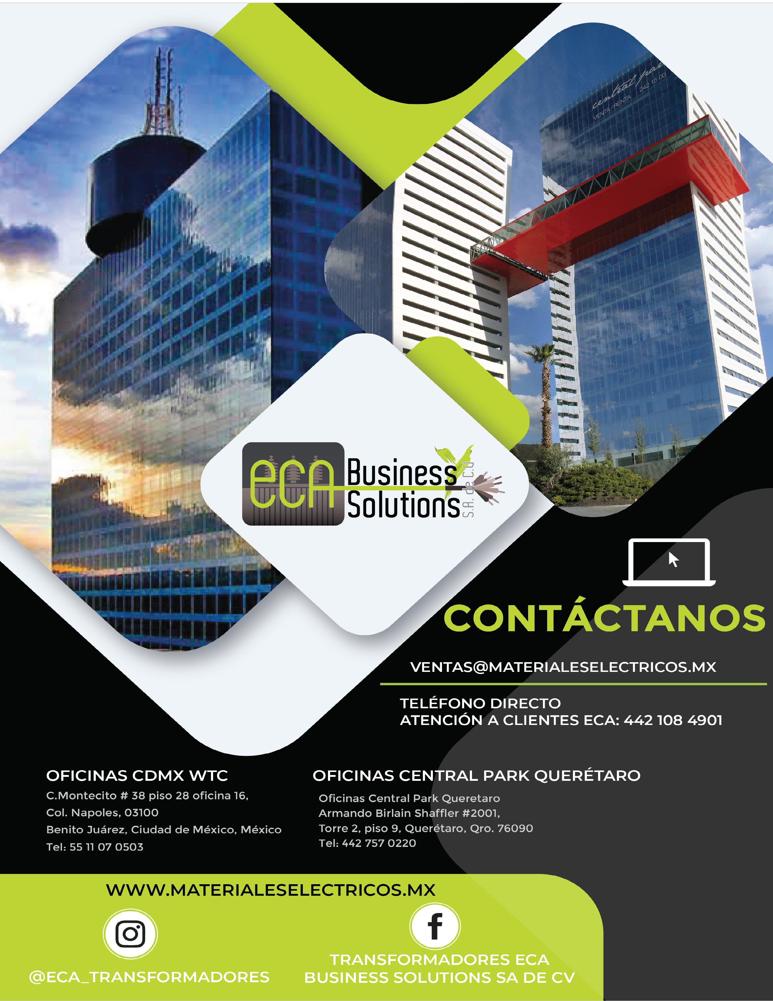 ECA CATALOGO 2024 by ecatransformadores - Issuu