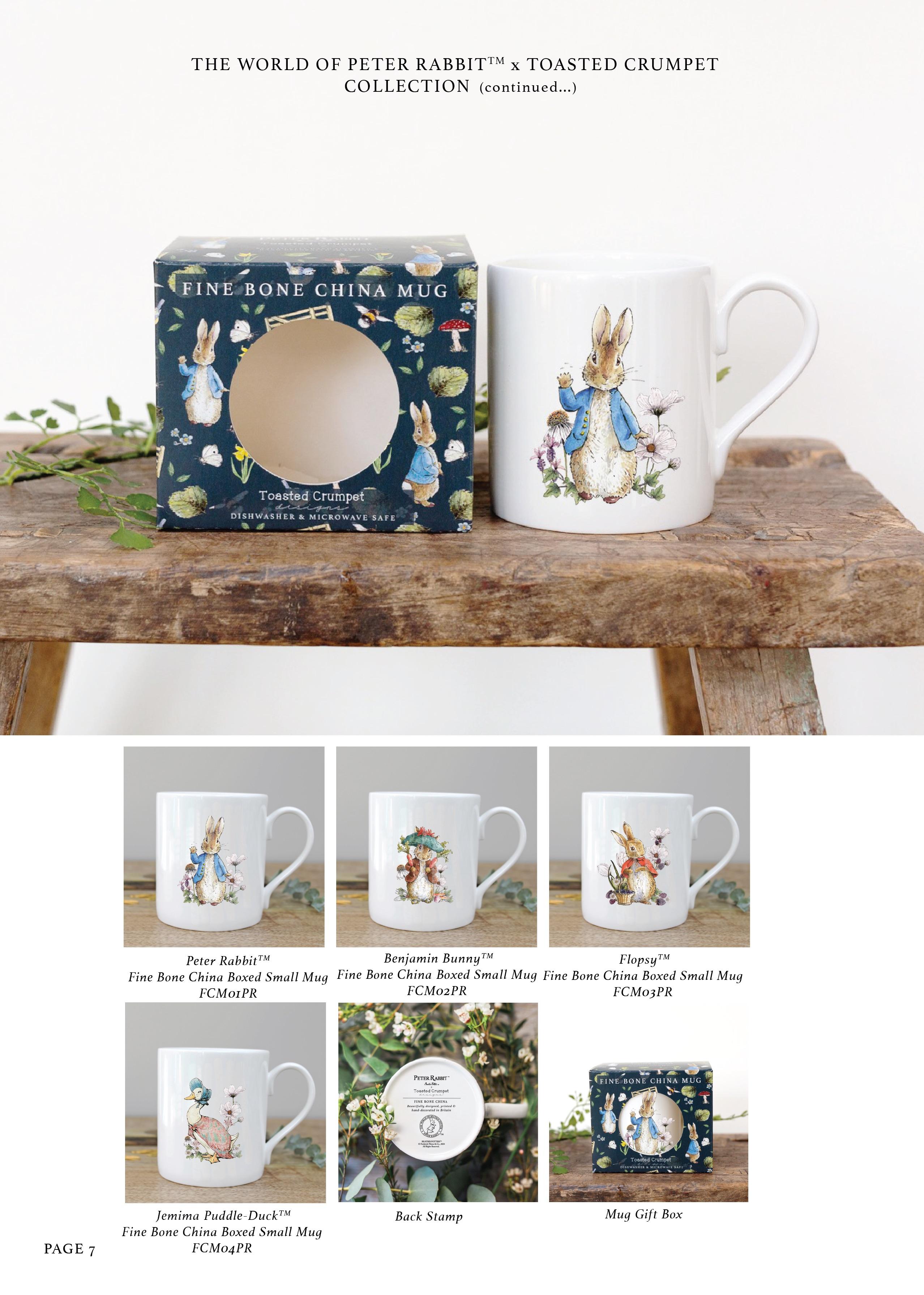 The World of Peter Rabbit x Toasted Crumpet 2024 Wholesale Catalogue ...