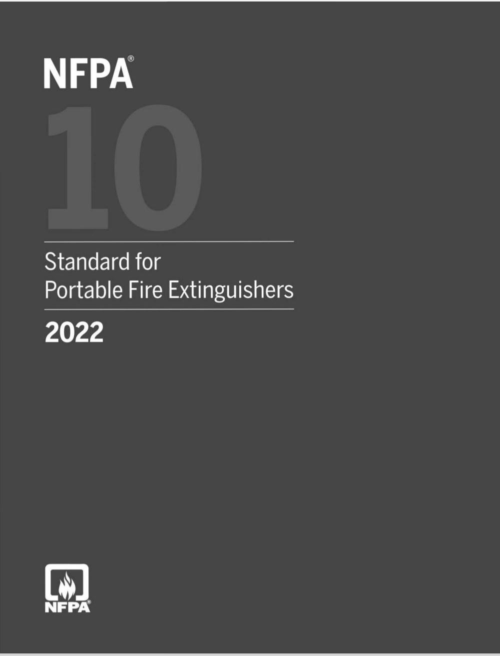 Download pdf Nfpa 10 standard for portable fire extinguishers 2022 ...