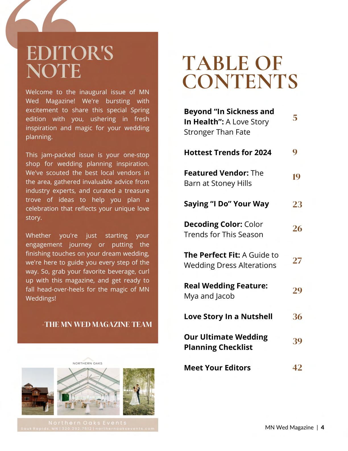 MN Wed Magazine - Volume 1 - May 2024 by mnwedmagazine - Issuu