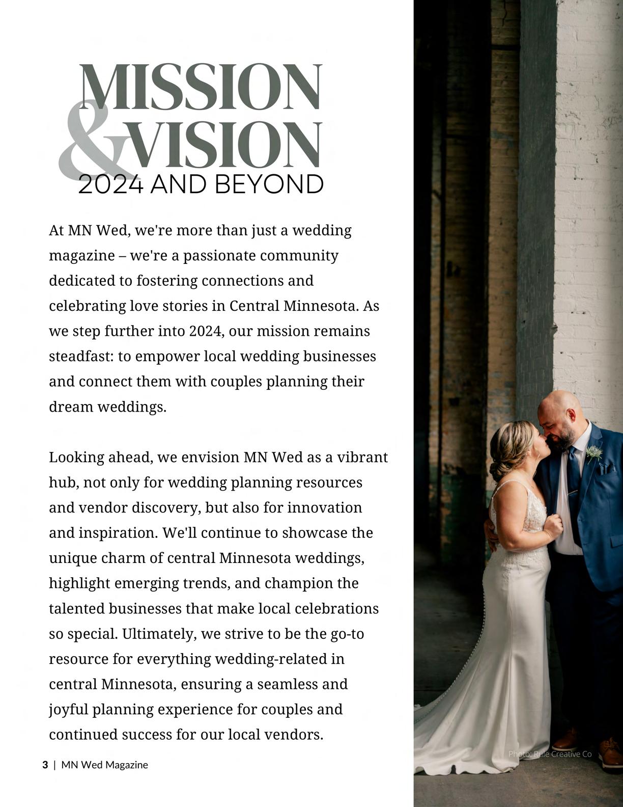 MN Wed Magazine - Volume 1 - May 2024 by mnwedmagazine - Issuu