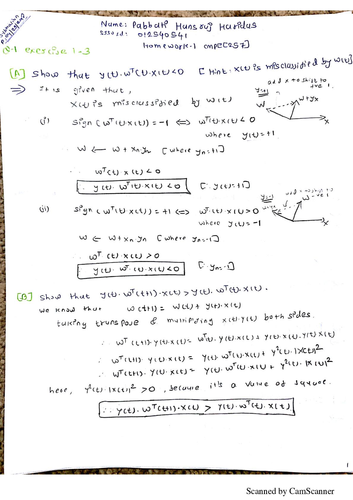 San Jose State University CMPE 257 Machine Learning ML_Homework by ...