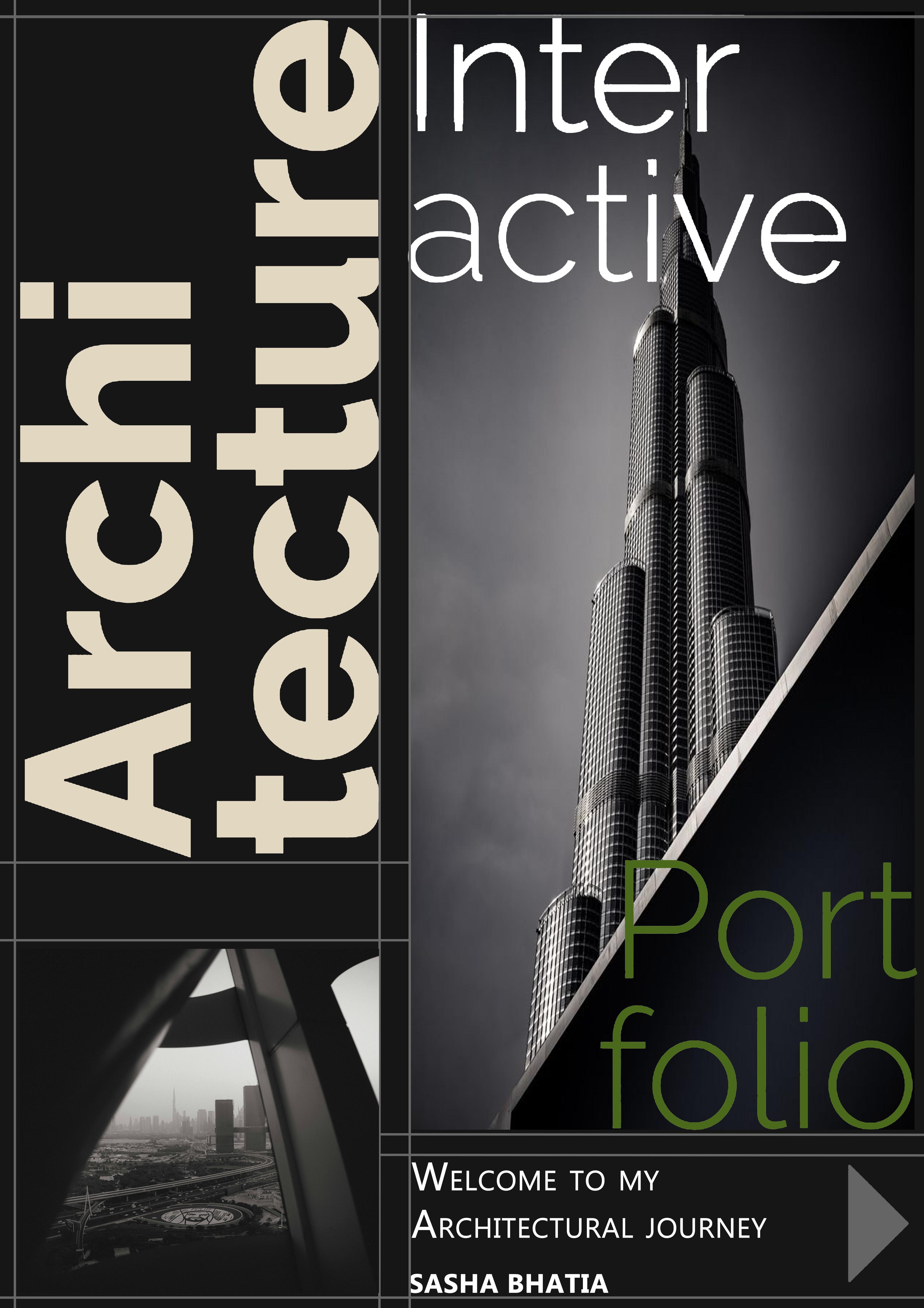 ARCHITECTURE PORTFOLIO by Sasha Bhatia - Issuu