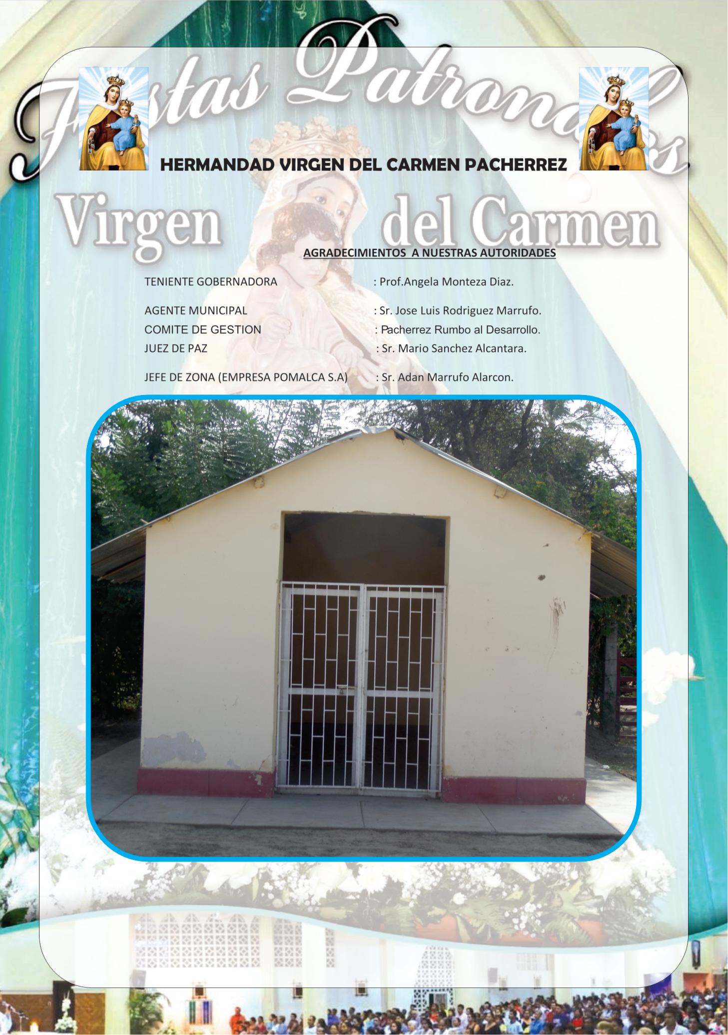 PROGRAMA VIRGEN DEL CARMEN PACHERREZ by ad_print_sac - Issuu