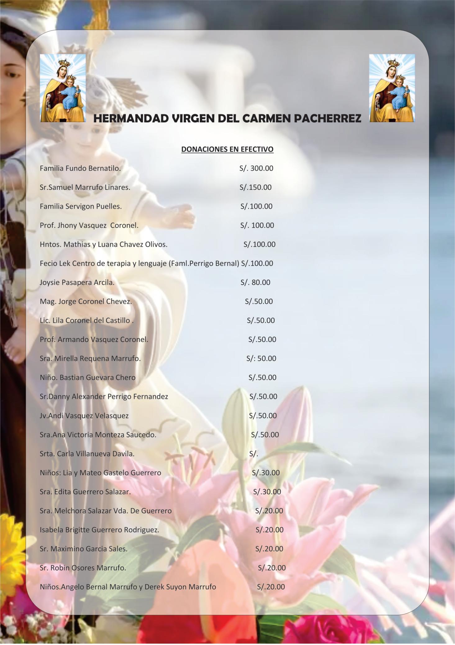 PROGRAMA VIRGEN DEL CARMEN PACHERREZ by ad_print_sac - Issuu
