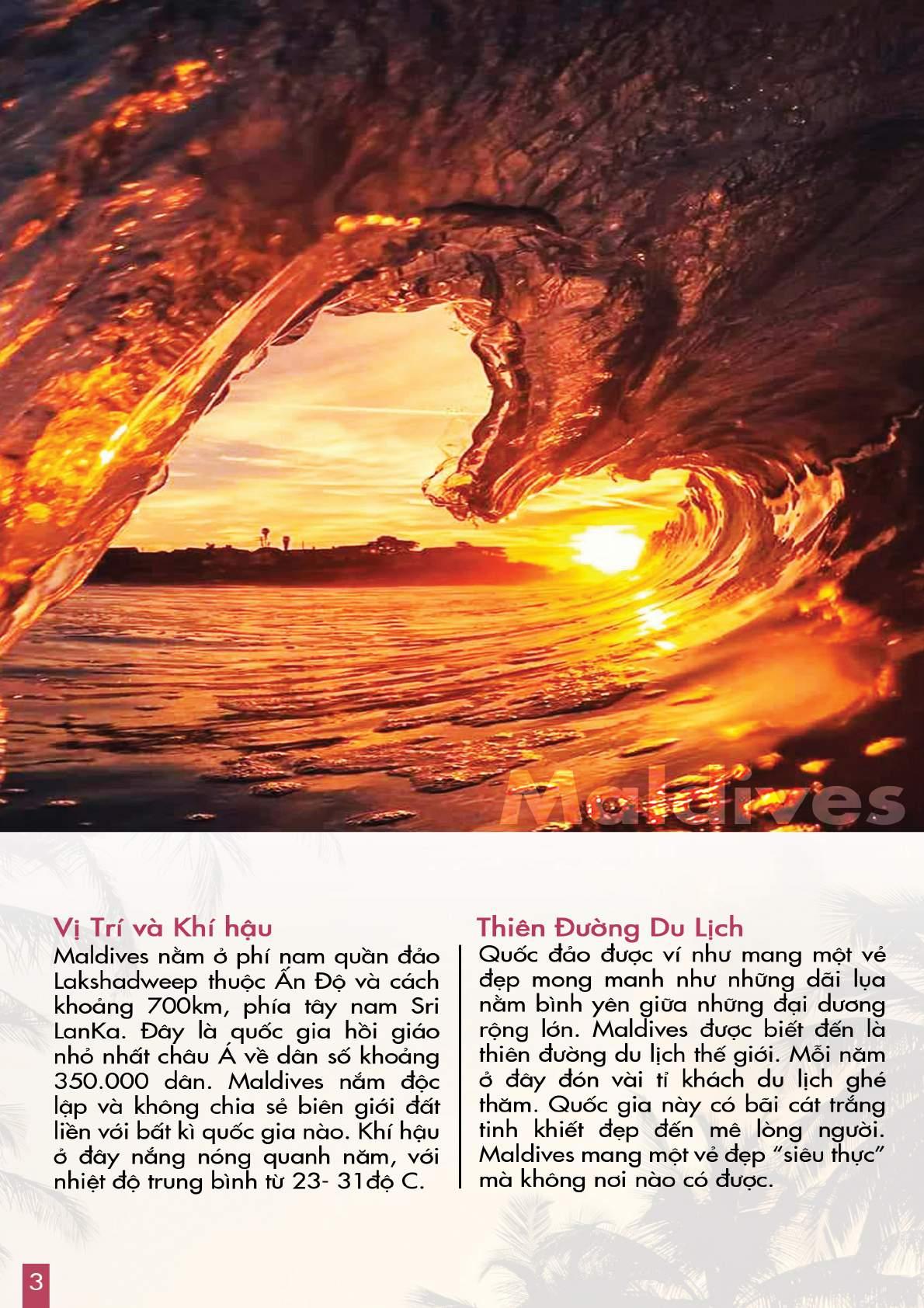 Sunset Travel Magazine Maldives by Chinh Tran - Issuu