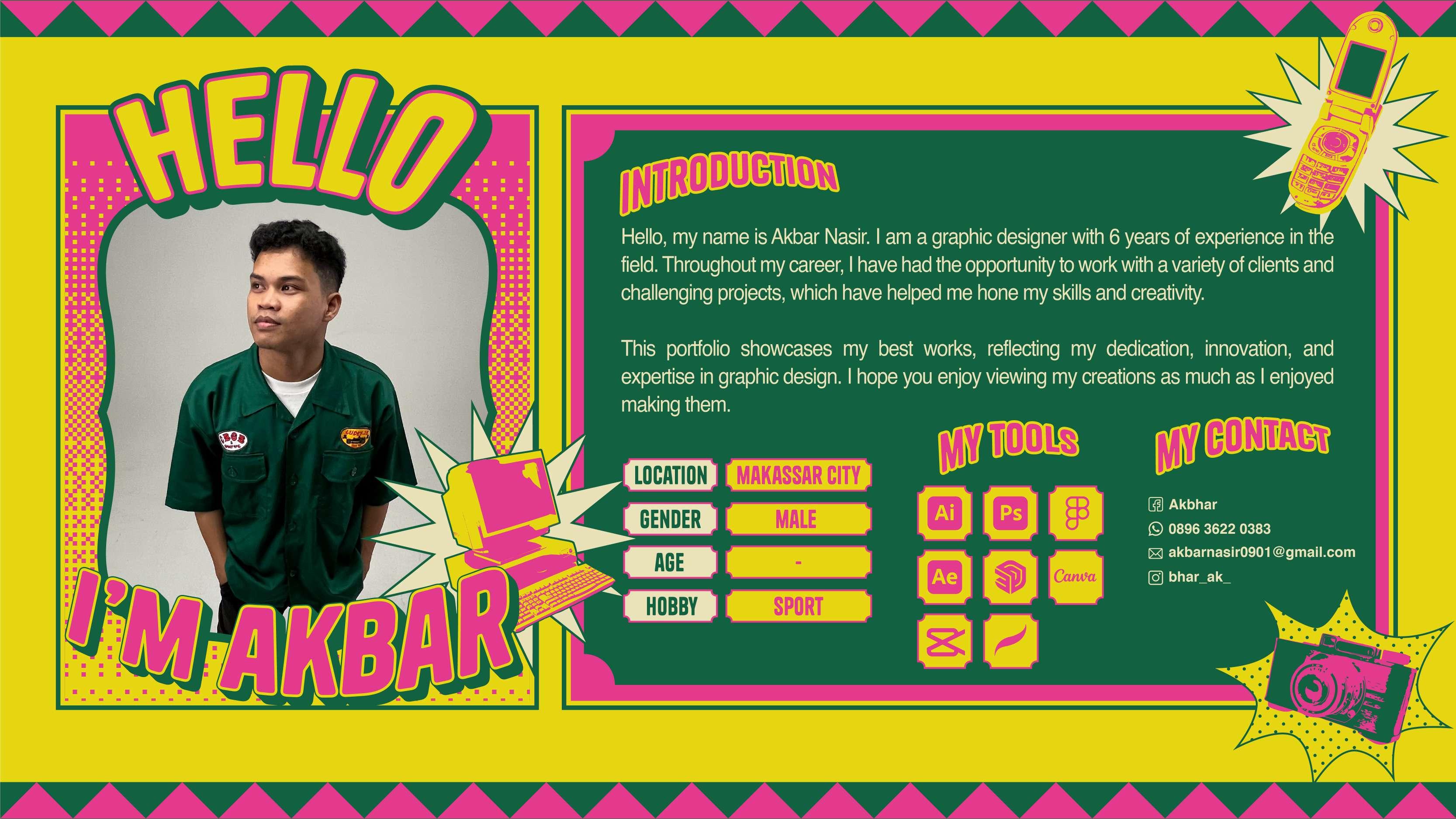 PORTFOLIO DESIGNER by Akbar Nasir - Issuu