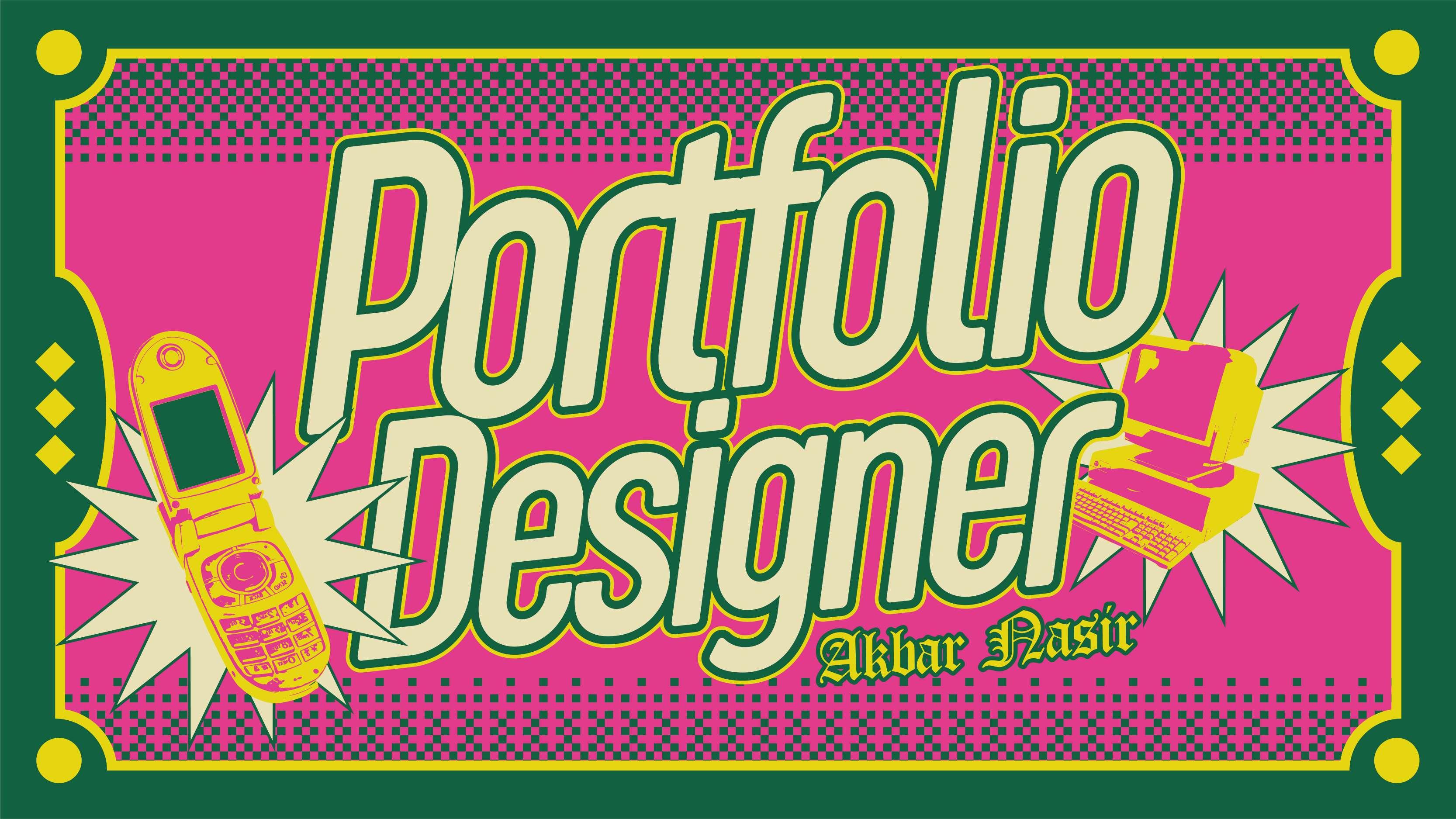 PORTFOLIO DESIGNER by Akbar Nasir - Issuu