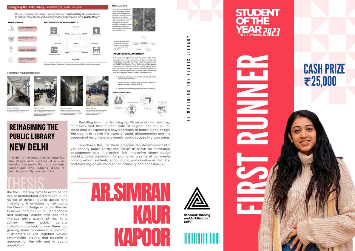 STUDENT OF THE YEAR 2023 - THESIS AWARDS by TASA India - Issuu