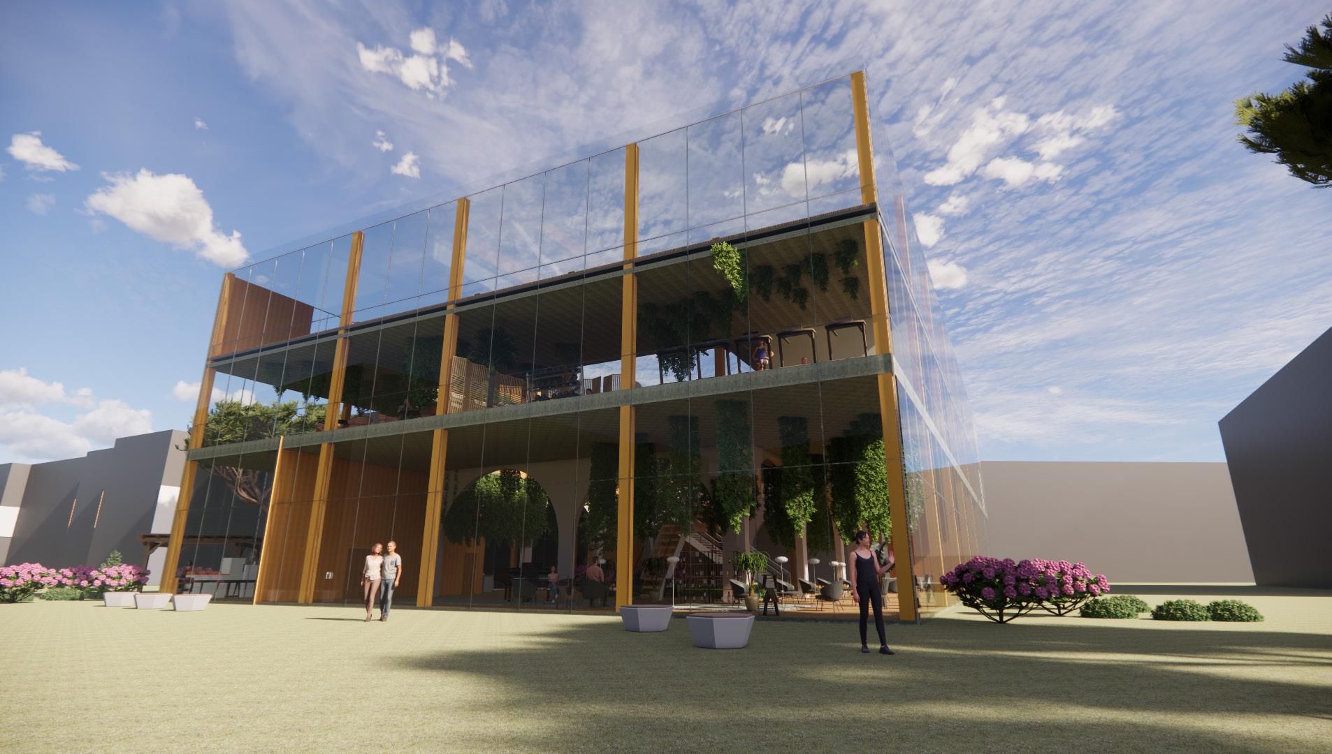 Peel Building Extension by Aimaalichohansportfolio - Issuu