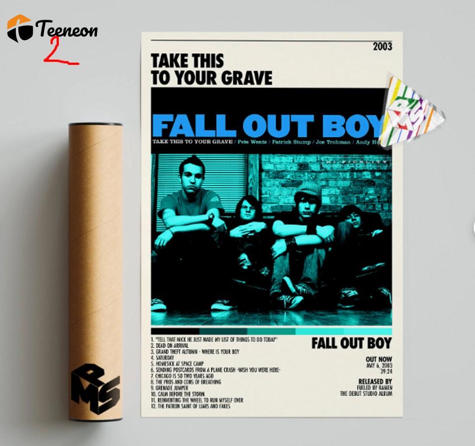 Fall Out Boy Take This To Your Grave Album Cover