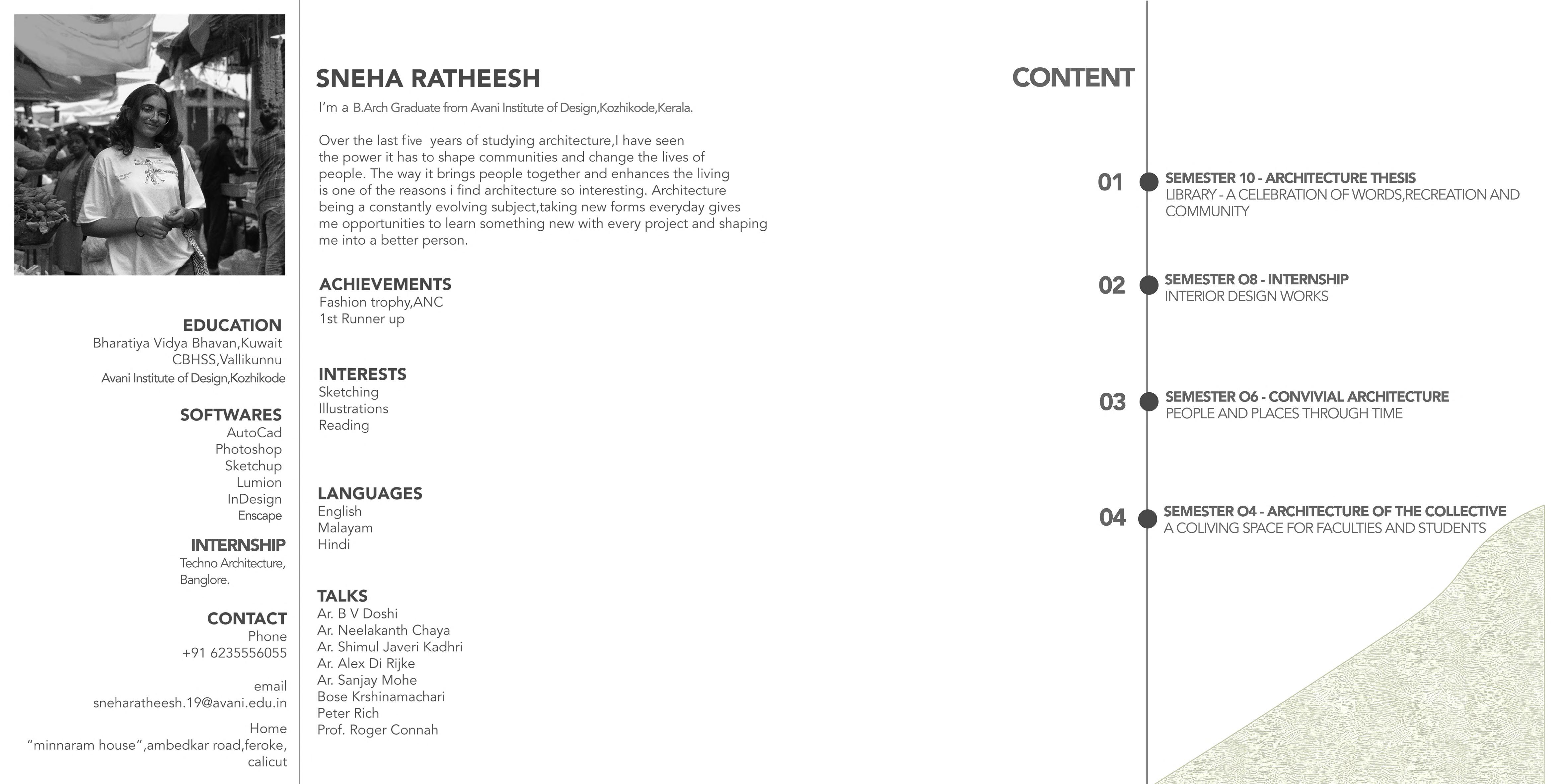 Architecture portfolio by sneha ratheesh - Issuu
