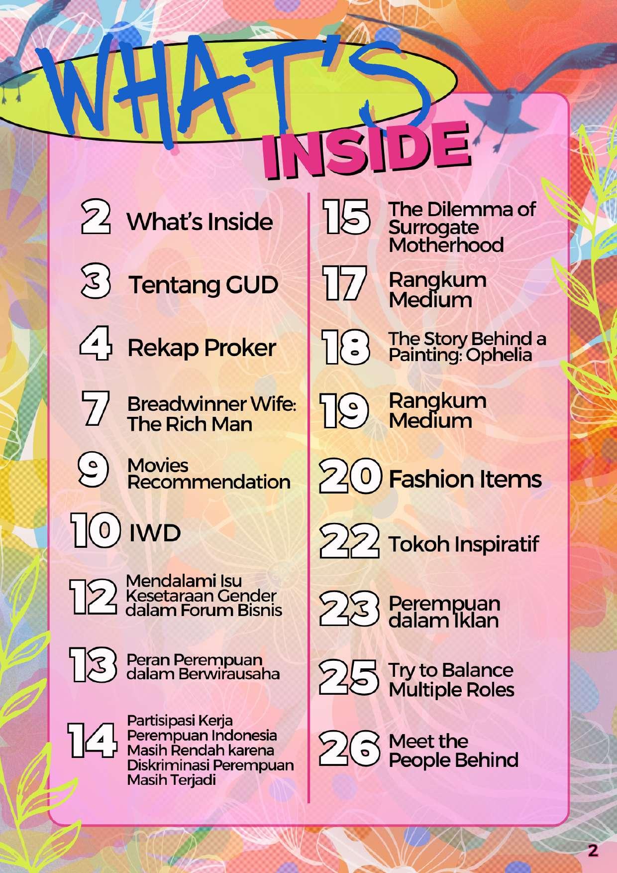 GUD Magazine VOL 3 by Girl Up Diponegoro - Issuu