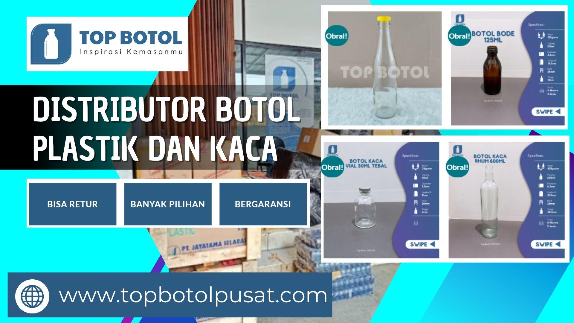 TLP/WA 081905903644 Supplier Pilihan Botol Kaca & Plastik Terbaik by ...