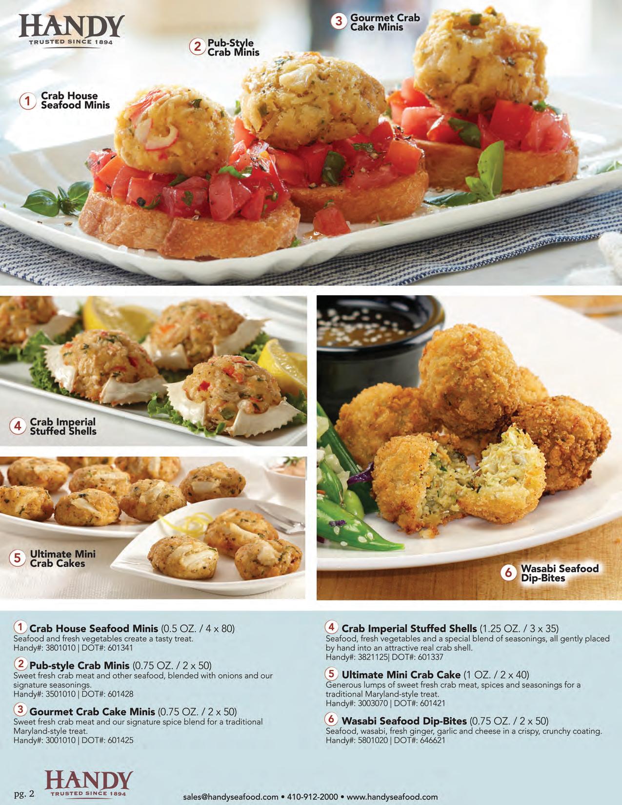 Handy Appetizers by handyseafood - Issuu