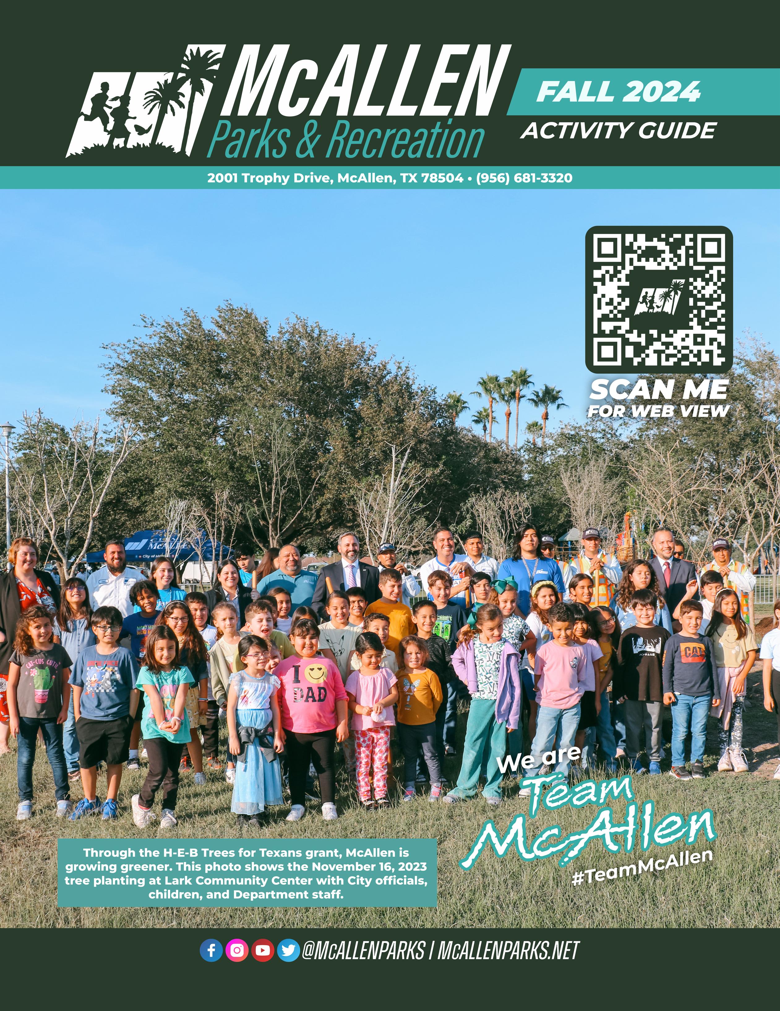Fall 2024 Activity Guide - McAllen Parks & Recreation by McAllen Parks and Recreation - Issuu