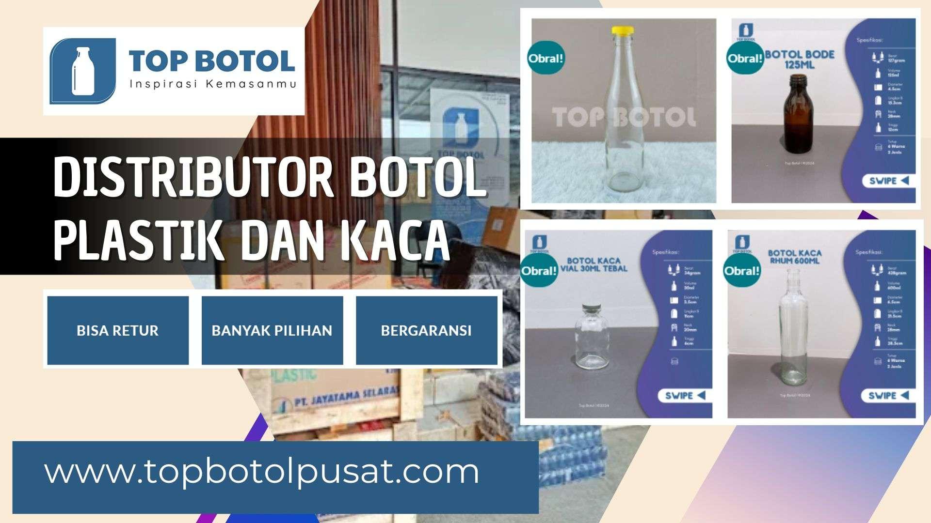 TLP/WA 0819 0590 3644 Distributor Botol Plastik dan Kaca Jambe di ...