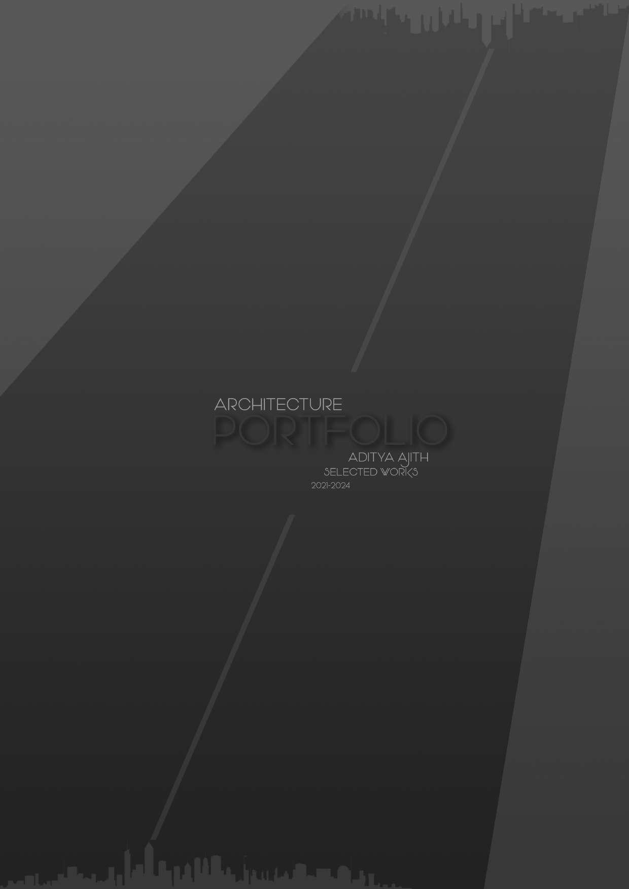 Architecture Portfolio by Aditya Ajith - Issuu