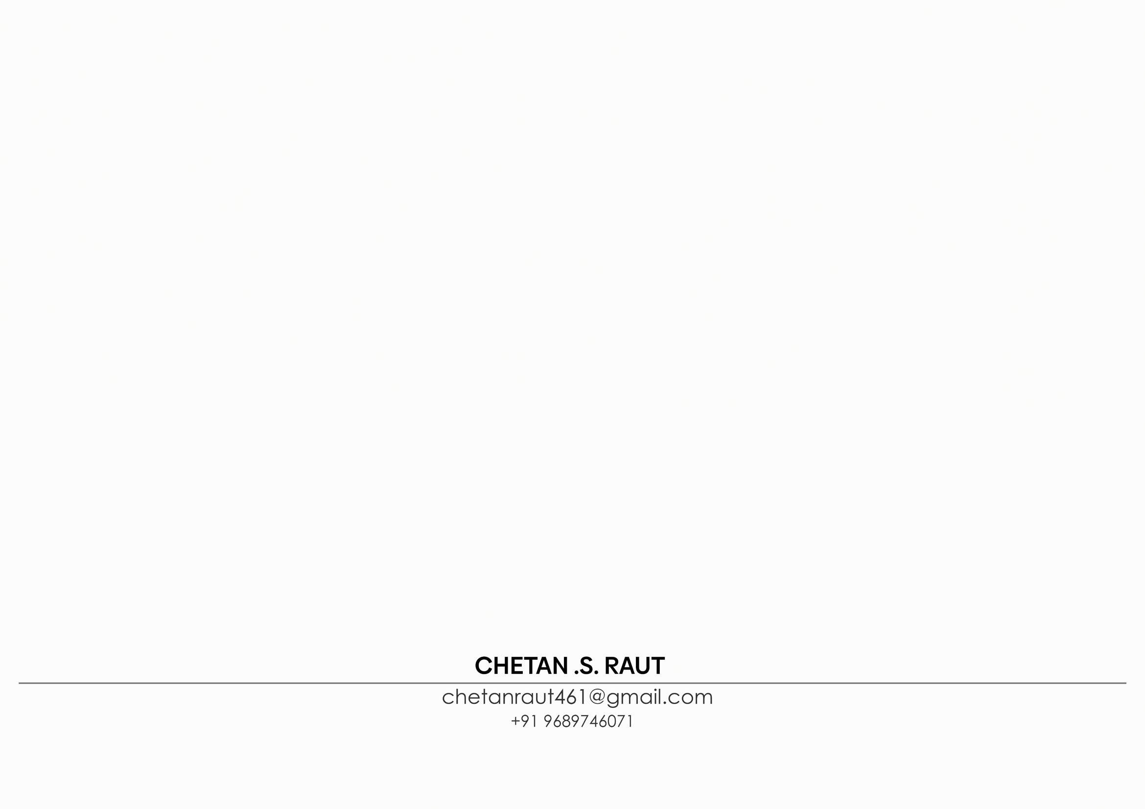 CHETAN RAUT by Chetanraut15 - Issuu