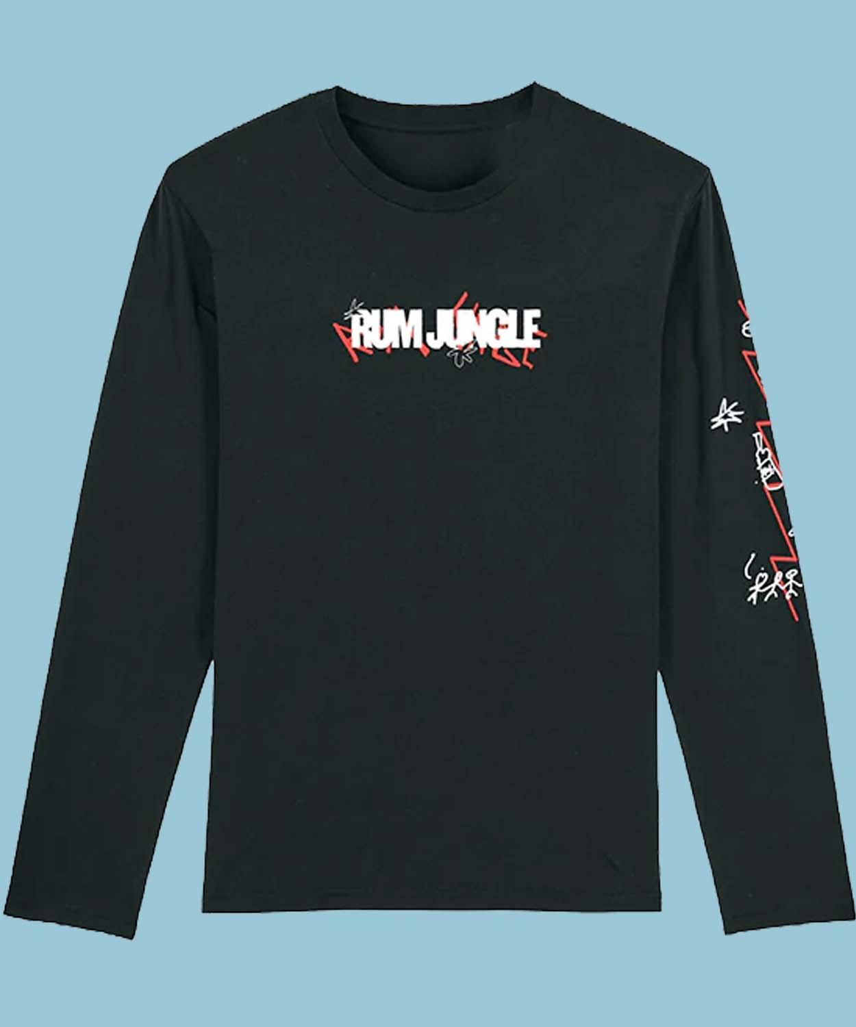 Merch Jungle Merch Rum Jungle Tour Longsleeve - Newest Fashion Trends ...