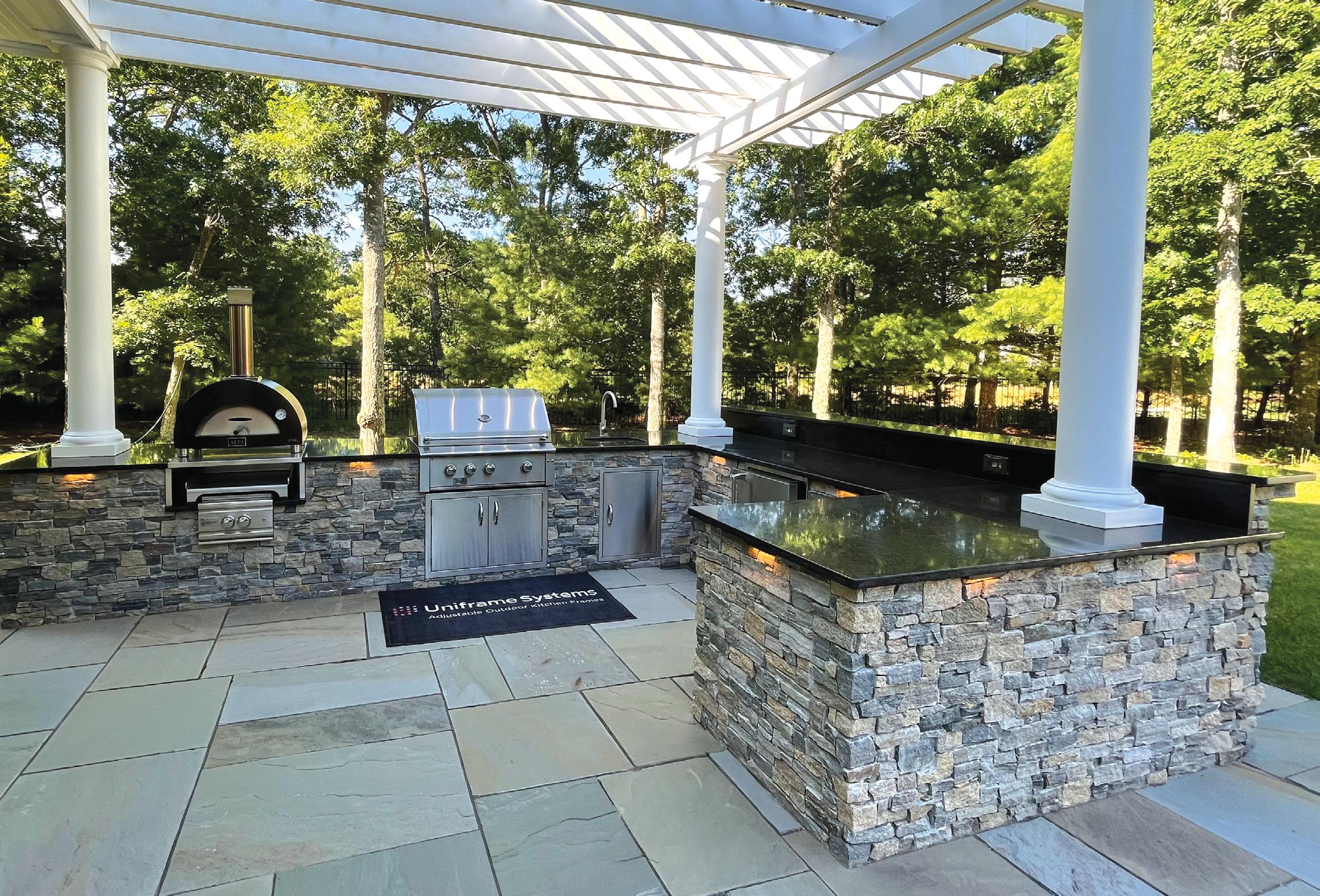 Uniframe Systems Patented Outdoor Kitchens by peartreeusa - Issuu